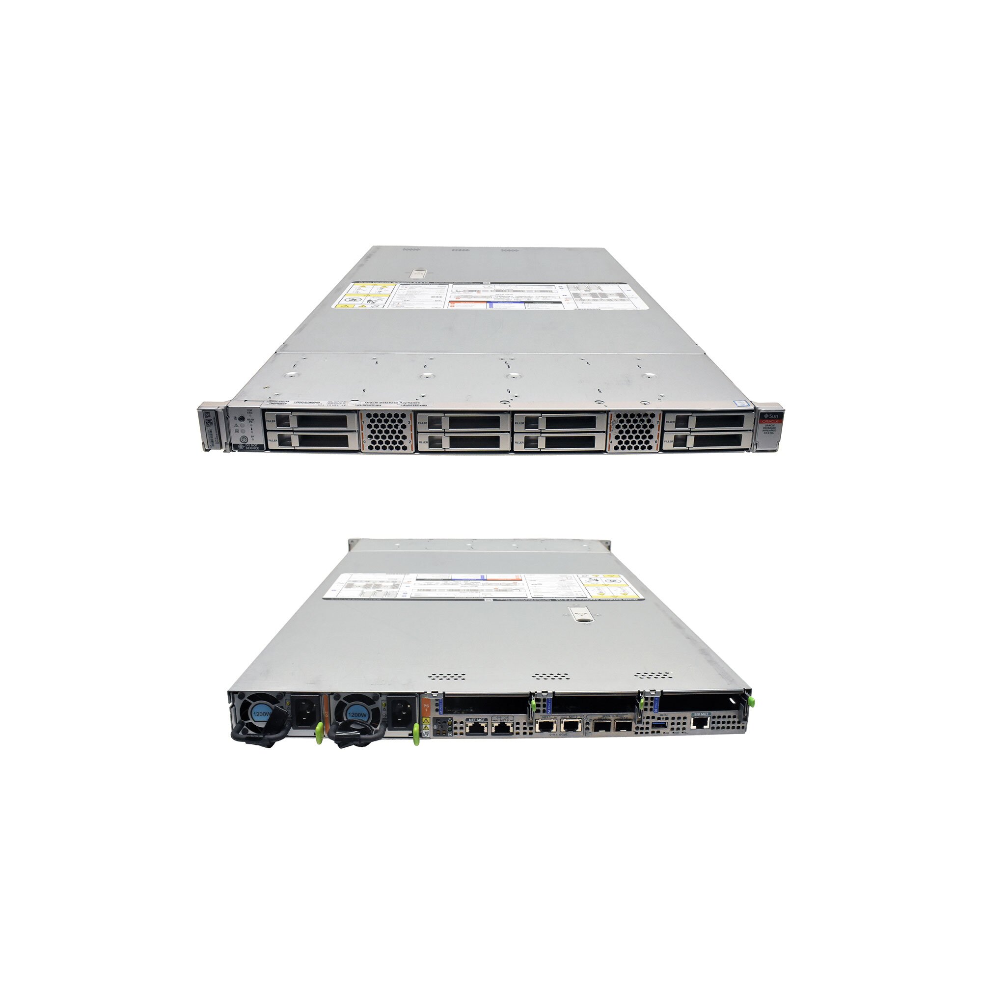 SUN Oracle X7-2 Rack Server 2x Gold 6140 64 GB PC4 8x SFF 2,5 SAS 9361 ...