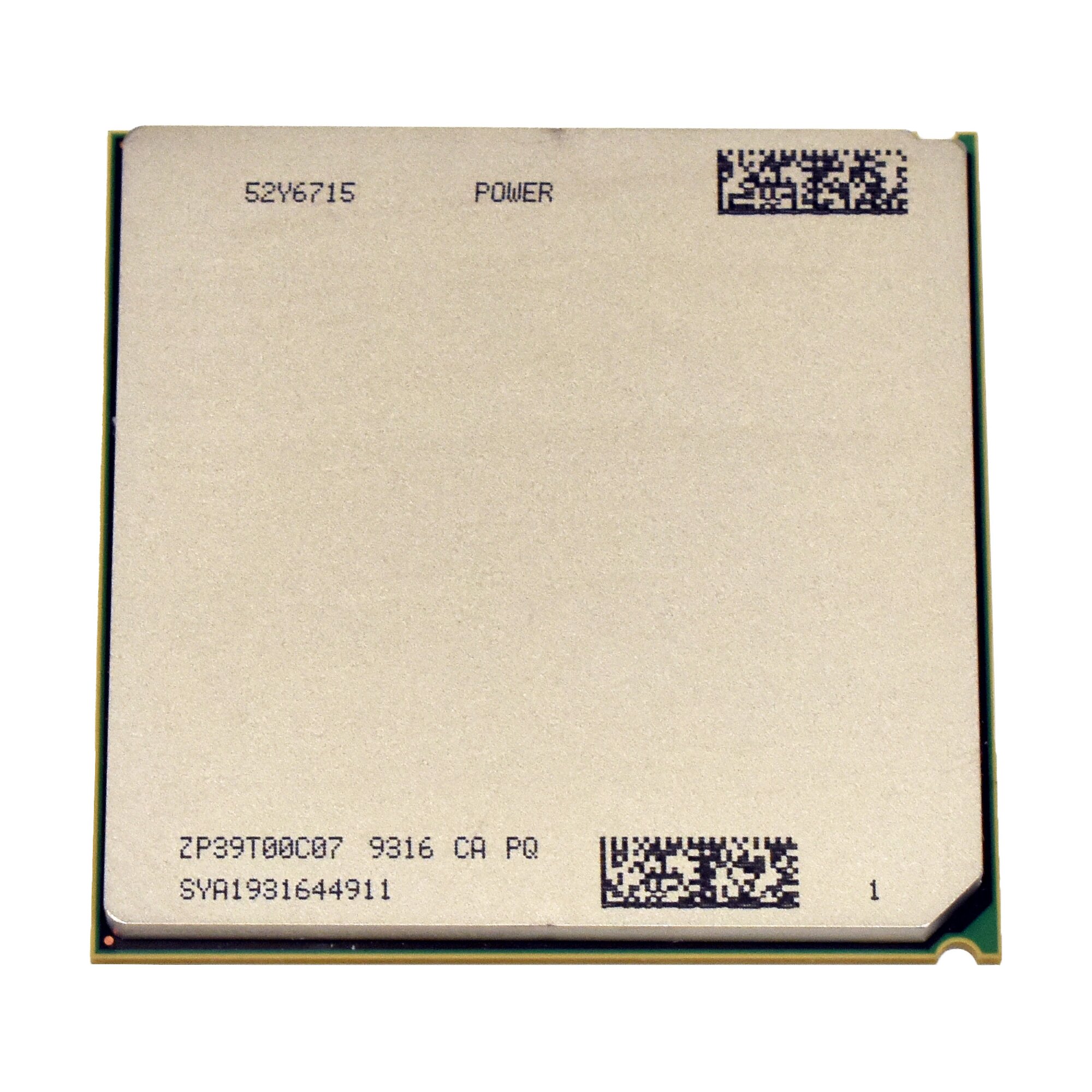 IBM 52Y6715 Power7 9316 CA PQ L3 Processor 8-Core 3.0GHz 4MB Cache ...