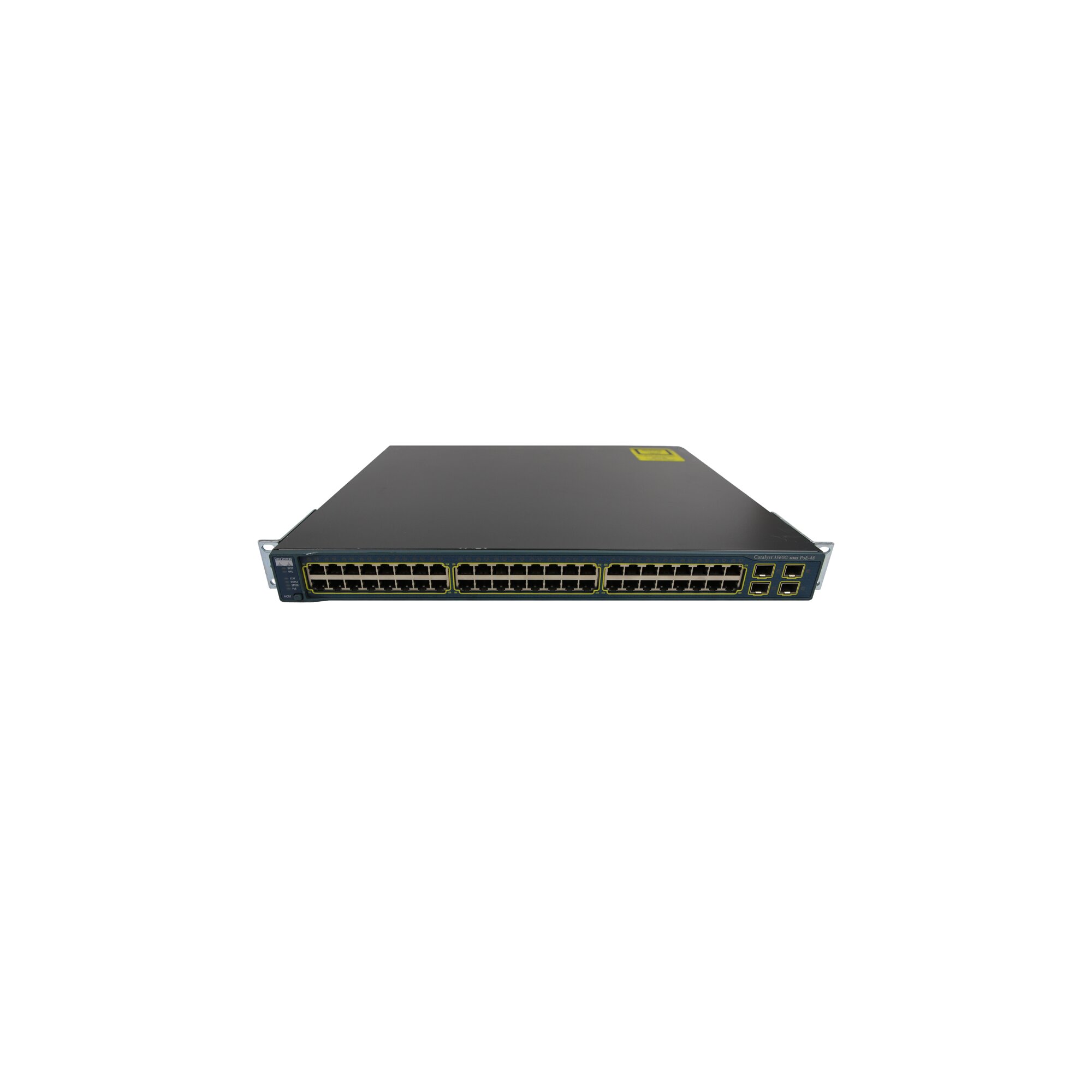 Cisco Catalyst WS-C3560G-48PS-S 48-Port PoE Gigabit Ethernet Switch 4x ...