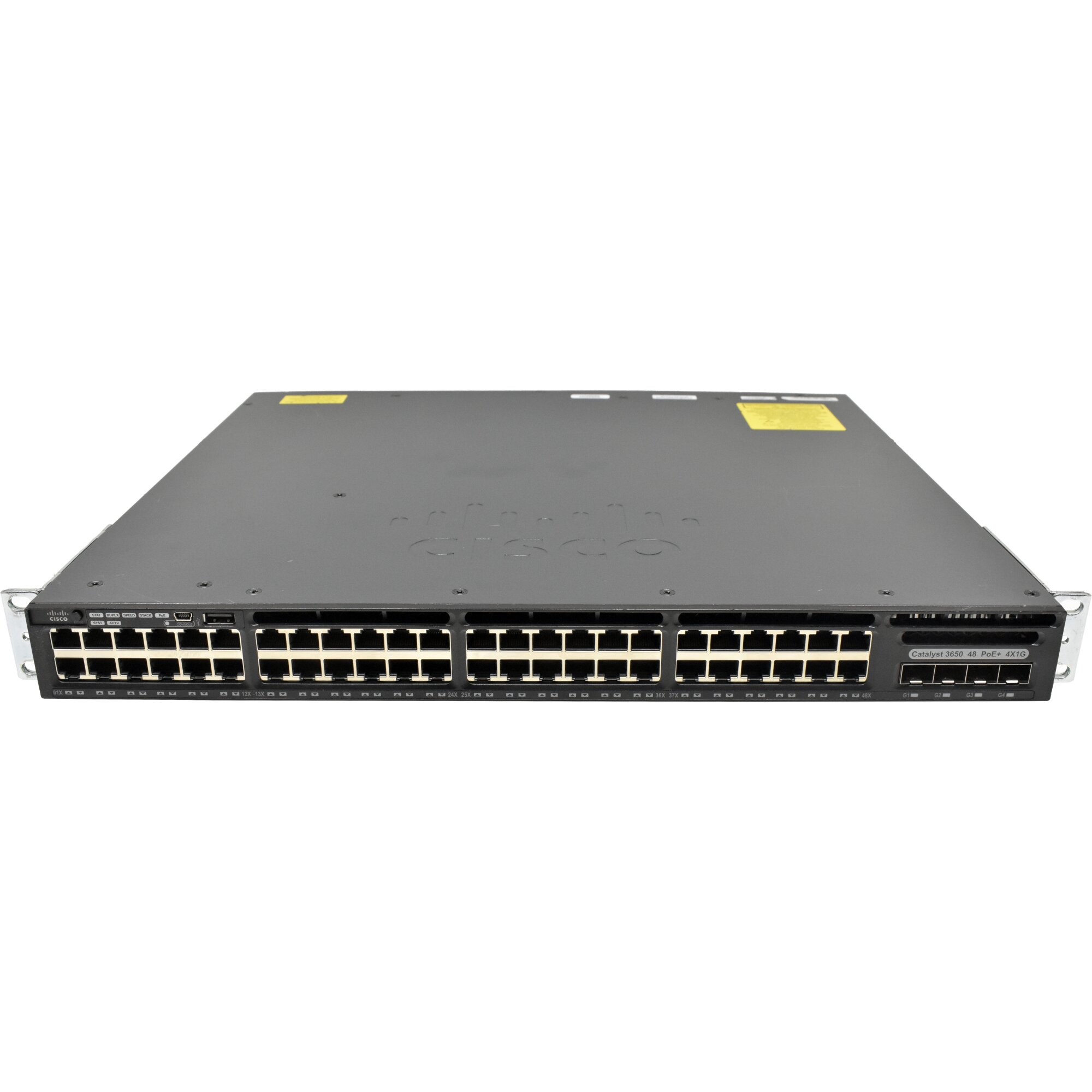 Cisco Catalyst WS-C3650-48PS-S 48-Port RJ-45 PoE+ GE Switch 4x 1G SFP ...