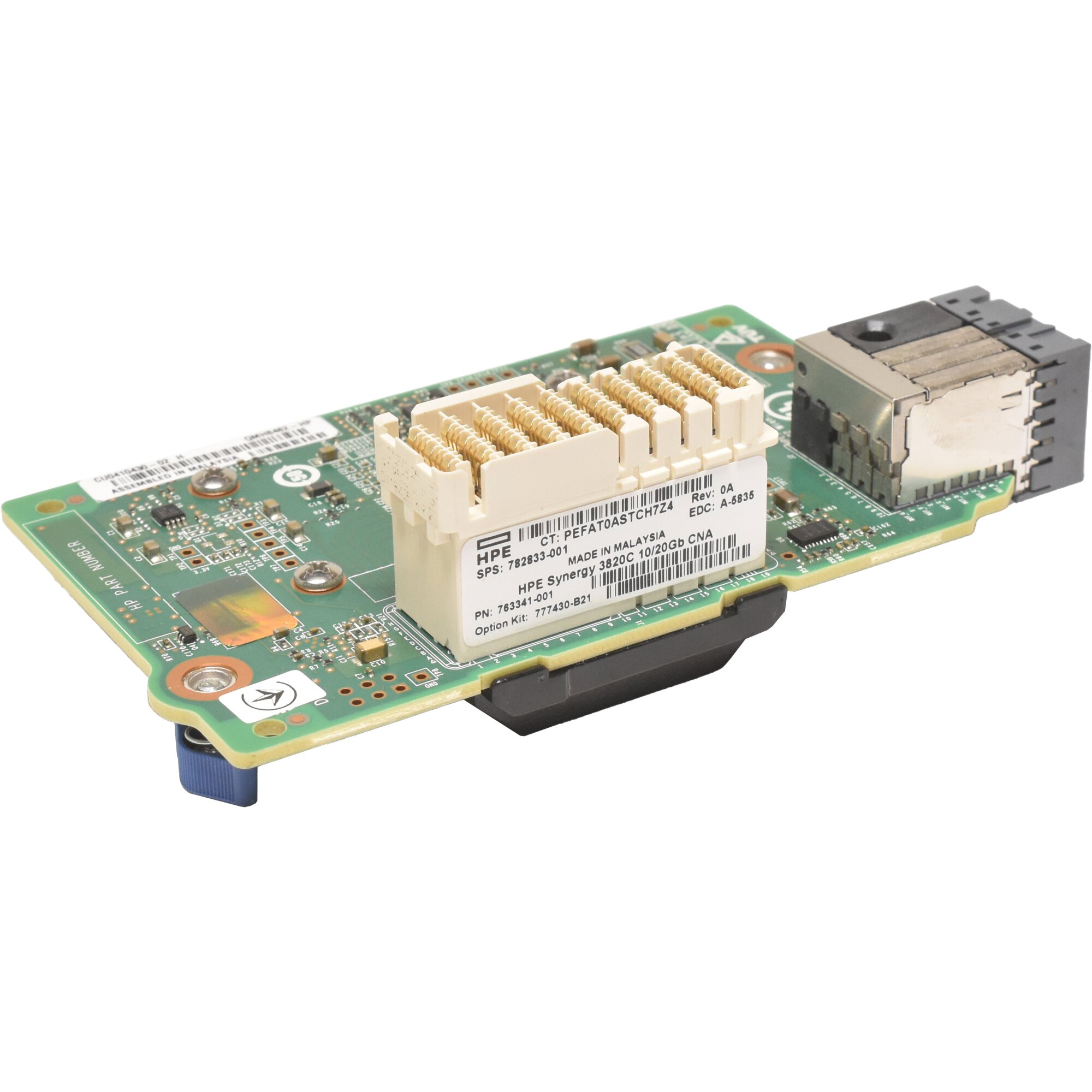 HP Synergy 3820C Dual-Port 10/20Gb Mezzanine Ethernet Adapter 782833 ...