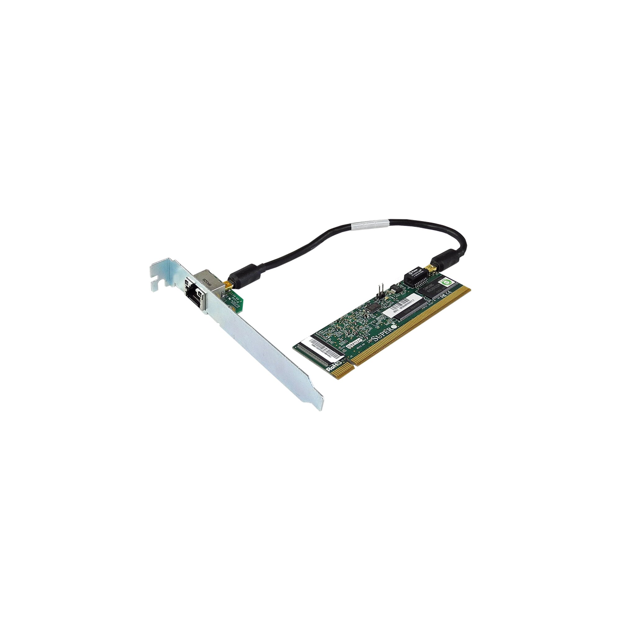 Supermicro AOC-SIM1U+ IPMI 2.0 Controller mit AOC-USB2RJ45 Add-On Card ...