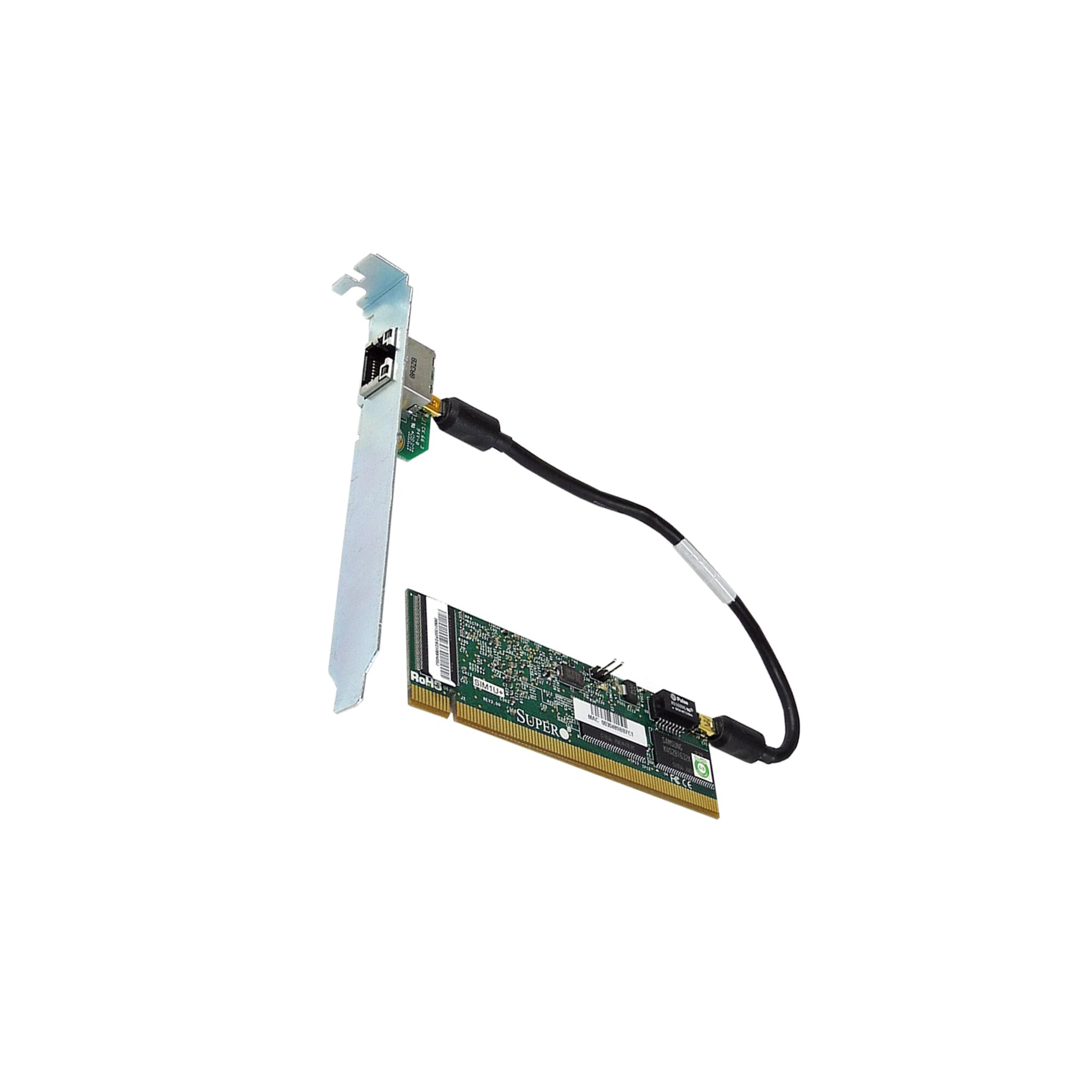 Supermicro AOC-SIM1U+ IPMI 2.0 Controller mit AOC-USB2RJ45 Add-On Card ...