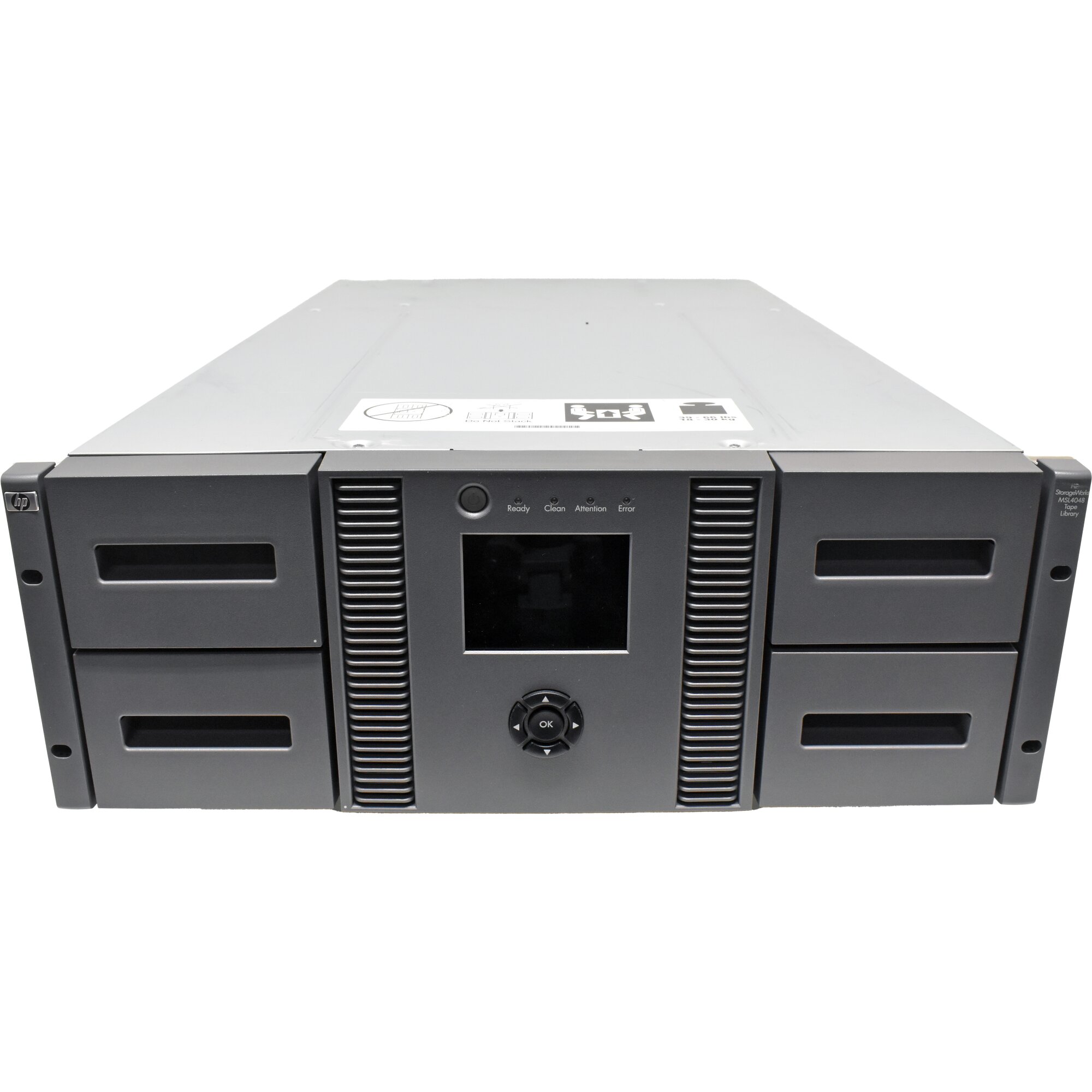 HP StorageWorks MSL4048 BL543A Tape Library 2x LTO5 +Controller Card ...