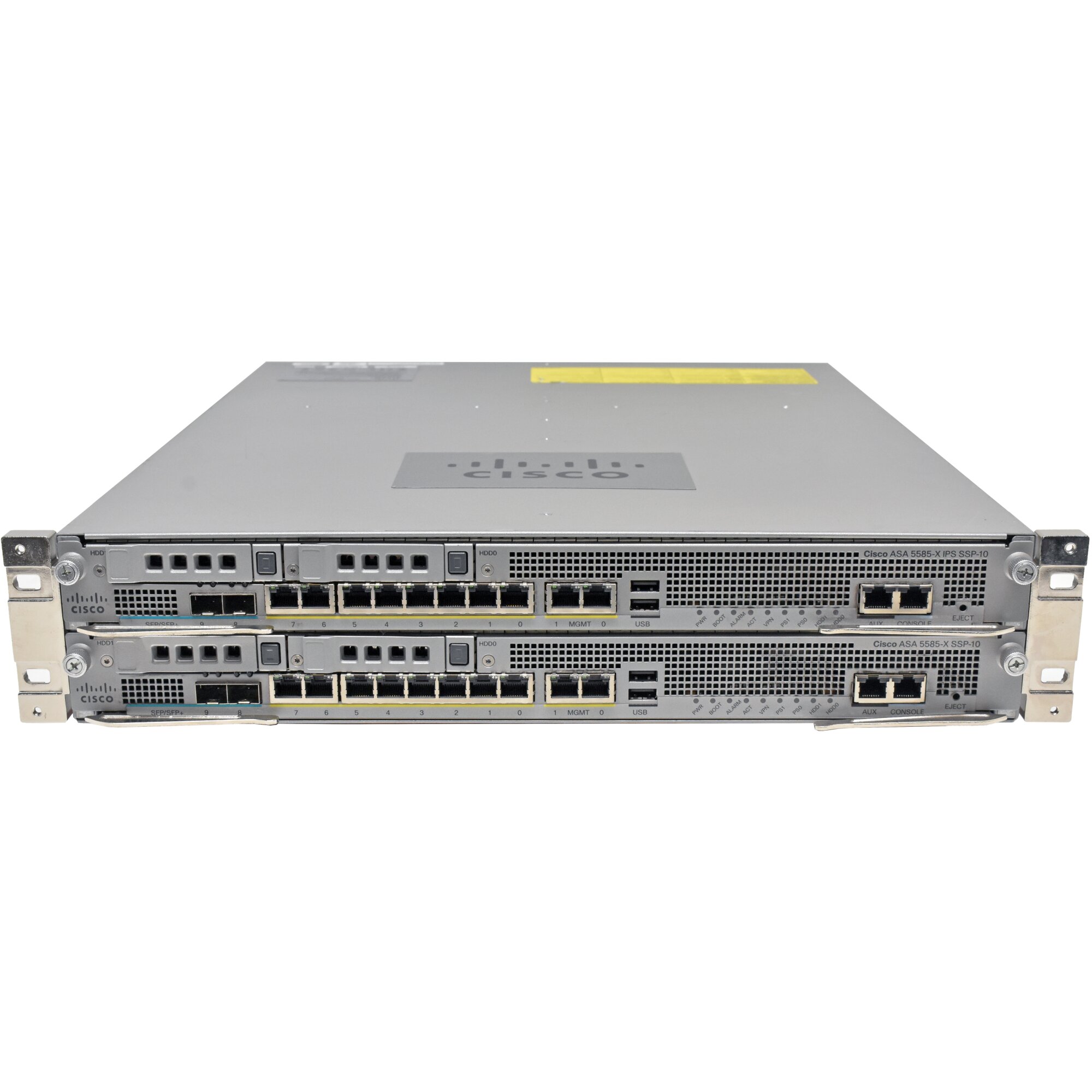Cisco ASA 5585 Stateful Firewall + ASA 5585-X IPS SSP-10 + ASA5585-X ...