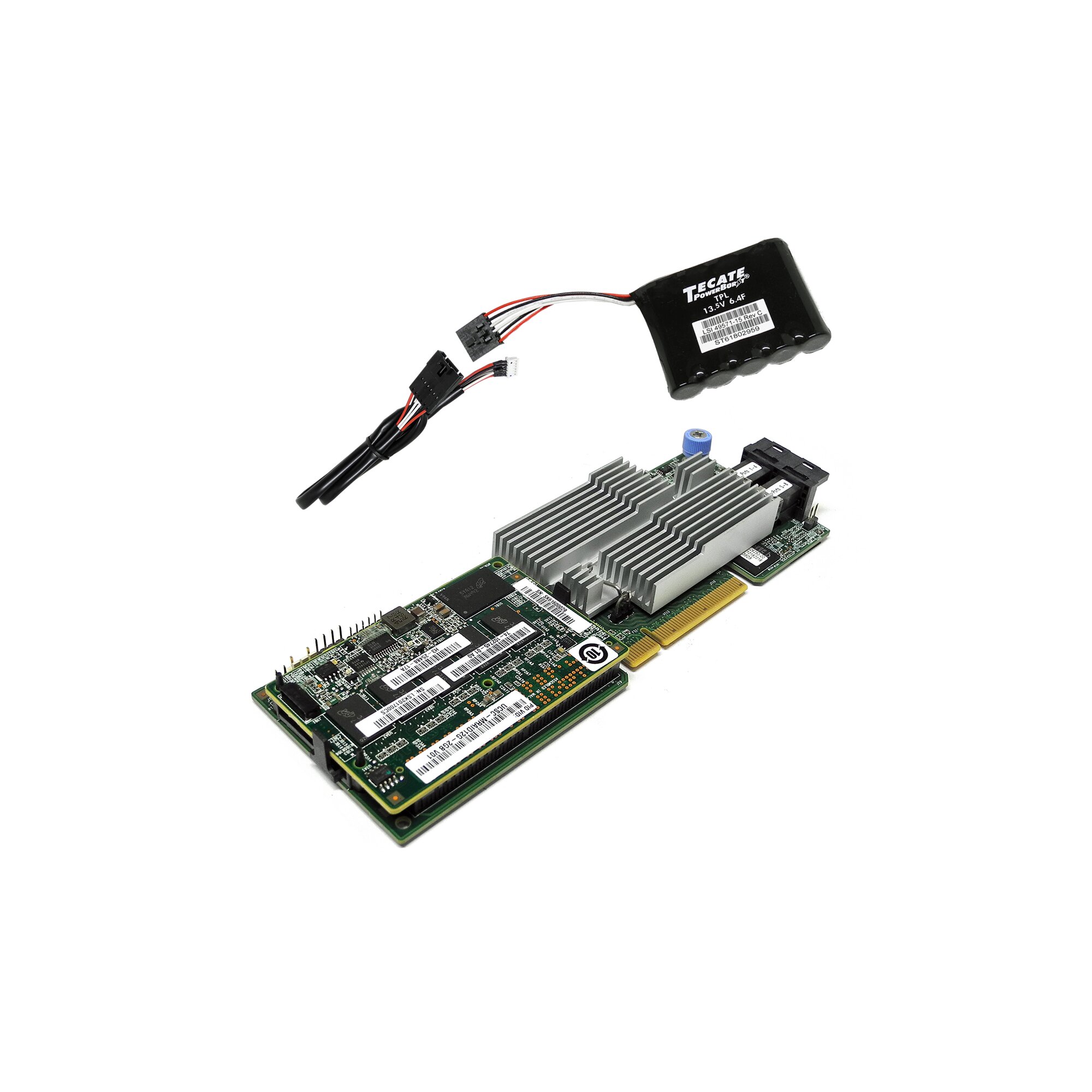 Cisco UCSC-MRAID12G 8-Port SAS RAID Controller + 1 GB Cache Module ...