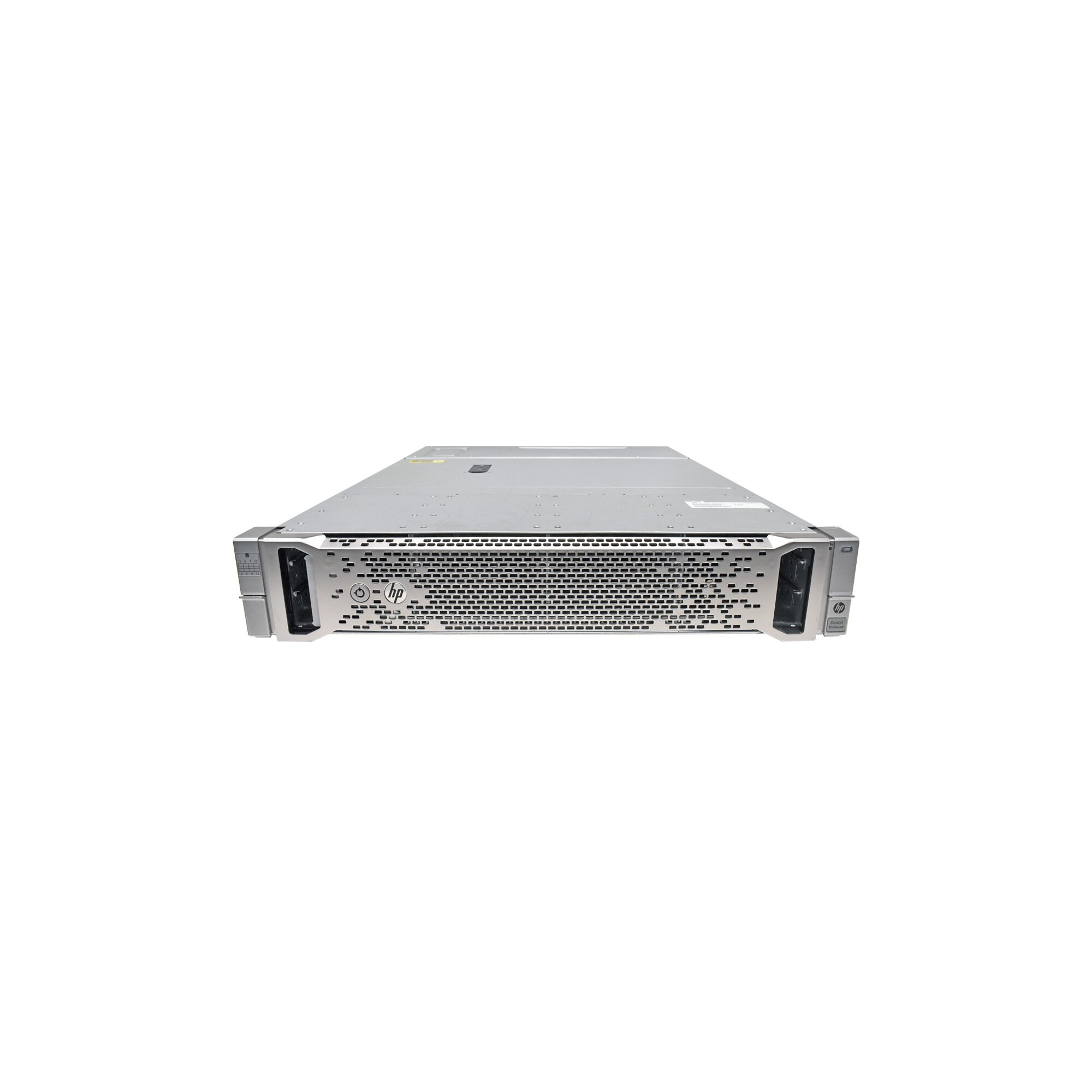 HP D3600 Storage Enclosure 2x JBOD 12G SAS Controller QW968-62001 12x ...