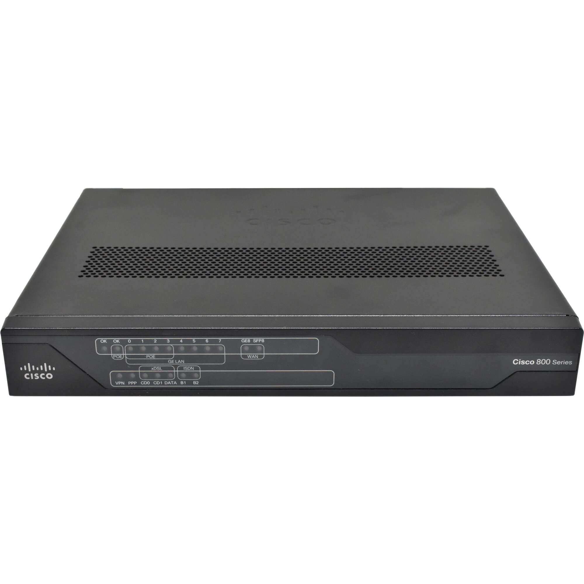 Cisco C897VAB-K9 8-Port RJ-45 GE 4xPoE integrated Services Router +SFP ...