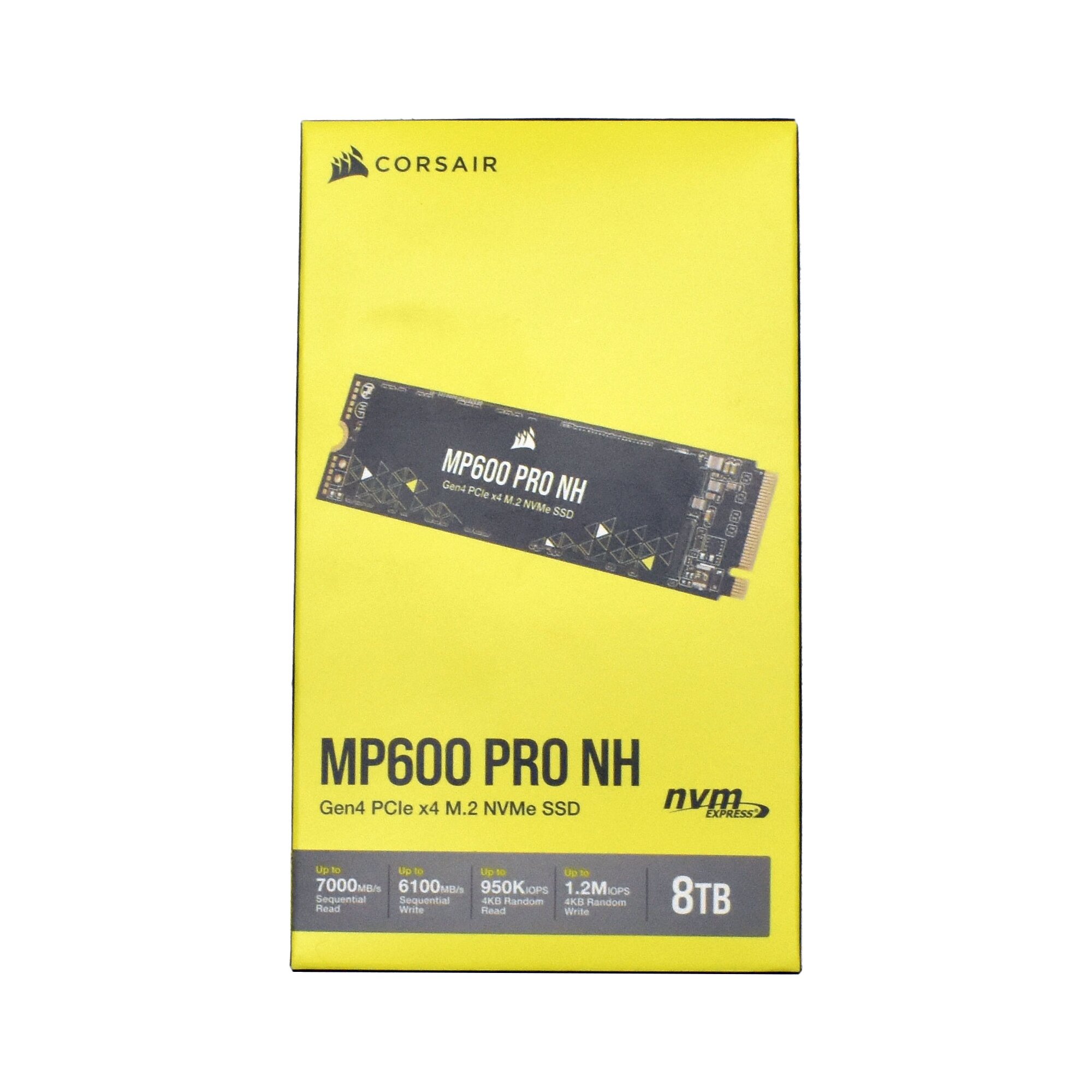 Corsair MP600 Pro NH Gen4 PCIe x4 M.2 NVMe SSD 8TB NEU! - Piospartslap