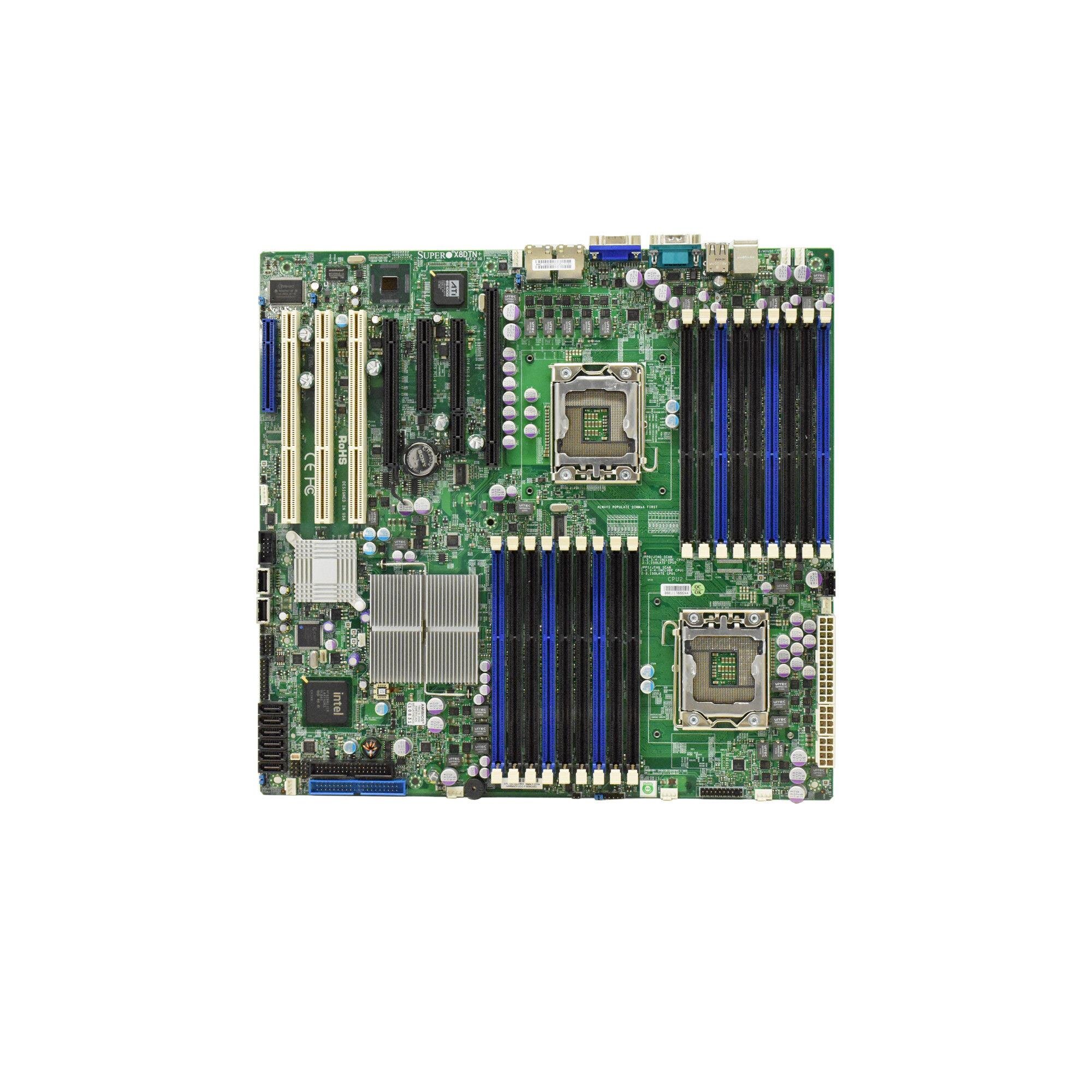 Supermicro ATX Mainboard X8DTN+ LGA 1366 Socket - Piospartslap