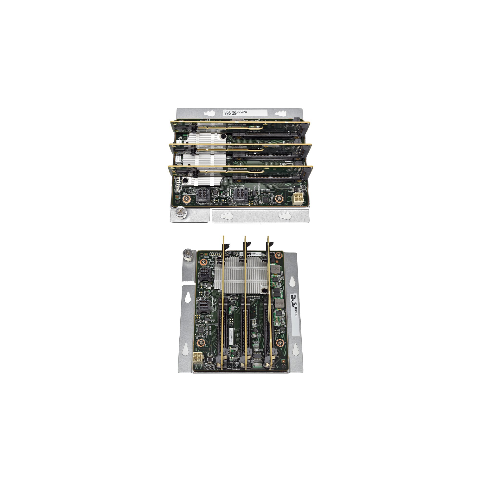 ZT Systems BKT-M2-3UGPU T2918601 3-Port NVMe BOSS Card +M.2 Expansion Cards for Server Storage ...