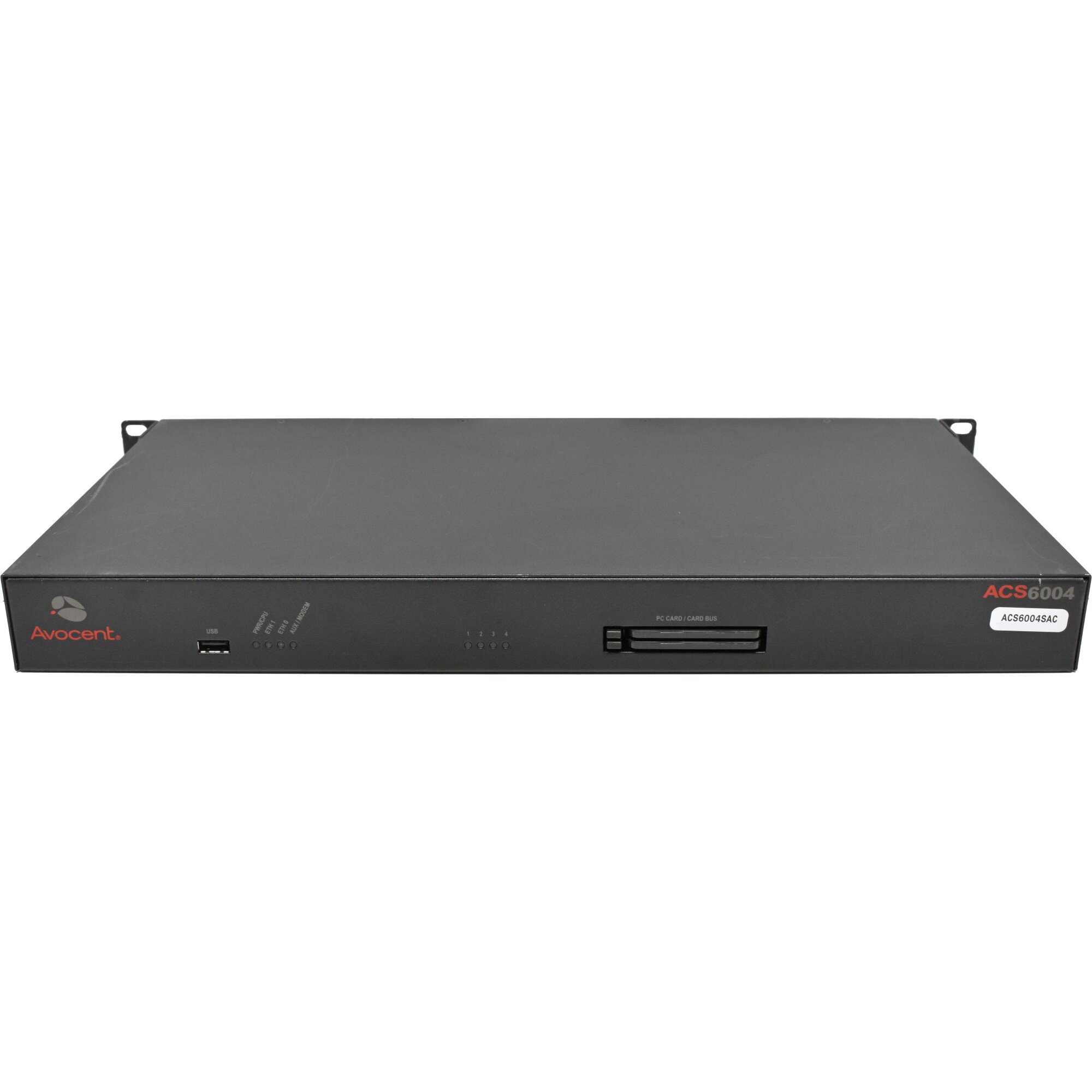 Avocent ACS6004SAC 4-Port Advanced Console Server 520-760-505 +PC Card ...