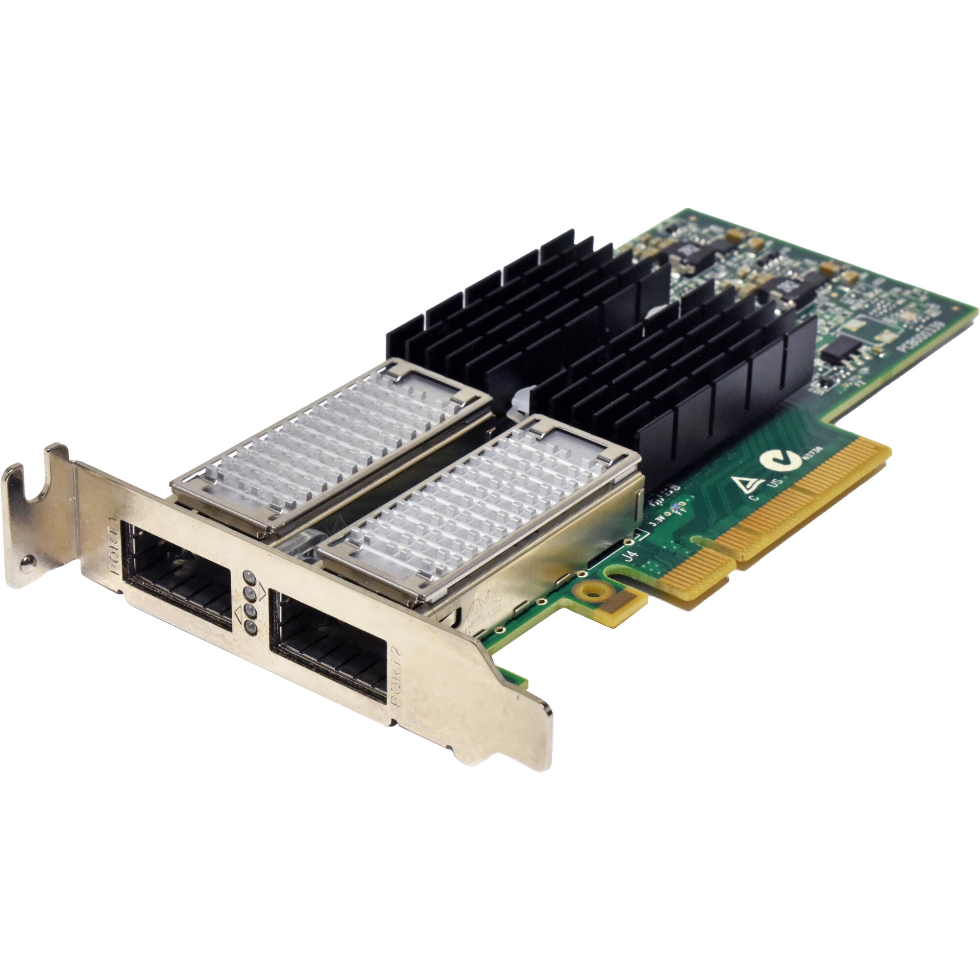 Mellanox Oracle CX354A ConnectX-3 Dual-Port QSFP 40GbE PCIe x8 Server ...