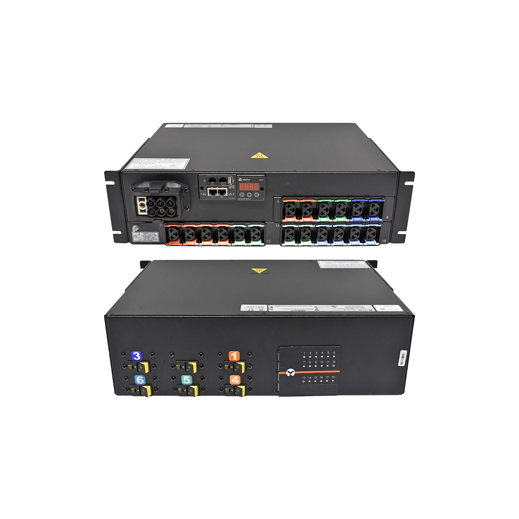 Vertiv Geist VP5UV300 DUS3E2R6-18CF17-x 18 x C13 16A per Circuit PDU ...