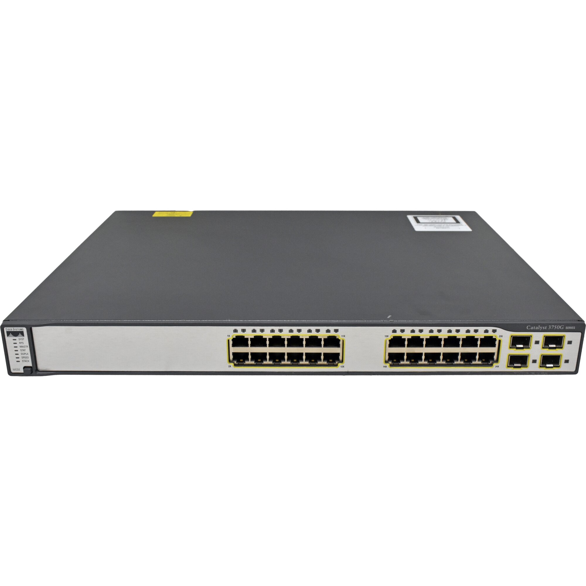 Cisco WS-C3750G-24TS-S1U 24-Port RJ-45 Stackable GE Switch 4 x SFP ...