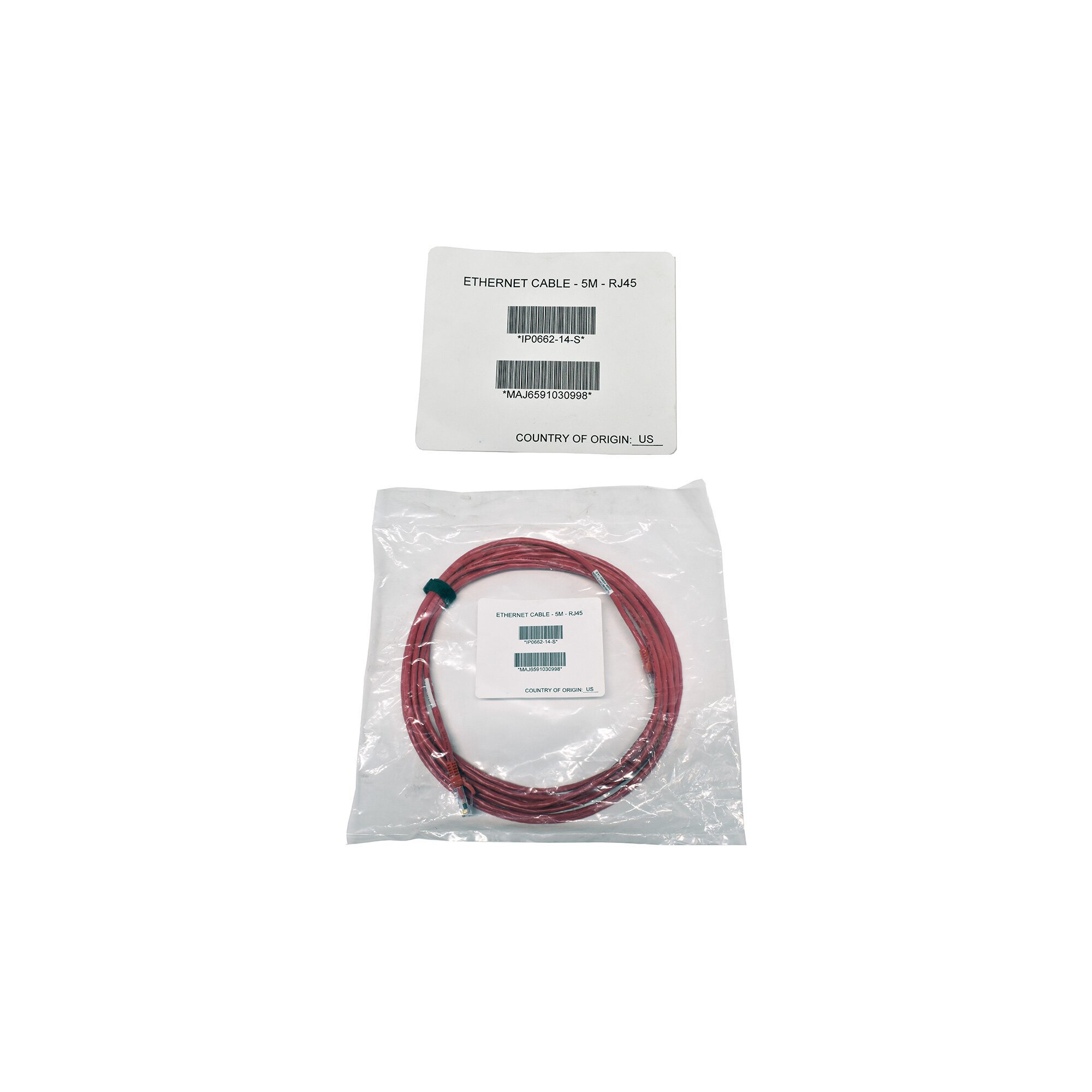 Hitachi Ethernet Cable-5M-RJ45 IP0662-14-S Patch Cable RJ-45 Cat6 CMR ...