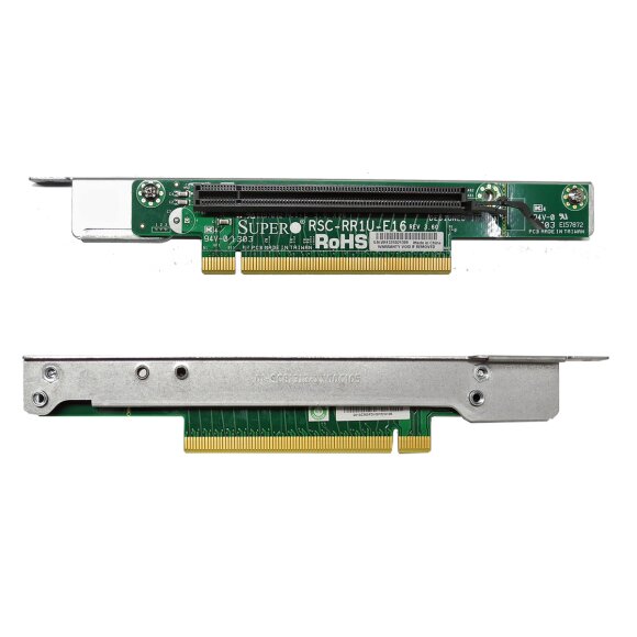 Supermicro Riser Board RSC-RR1U-E16 Rev 3.60 PCIe x16 3.0 for X10/X11 ...