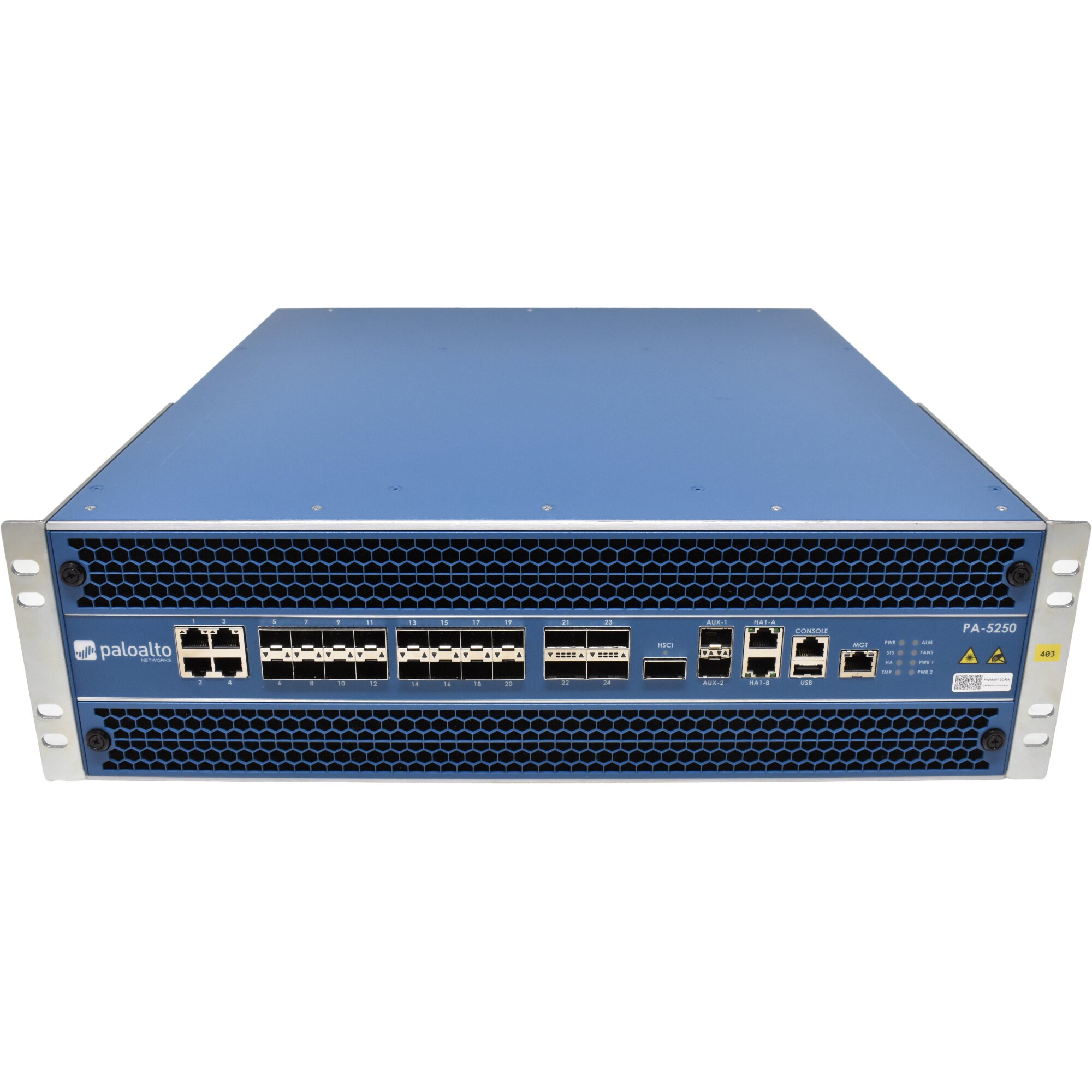Paloalto PA-5250 750-000131-00A 16-Port SFP+ 10GE Firewall 4x 10G RJ-45 ...