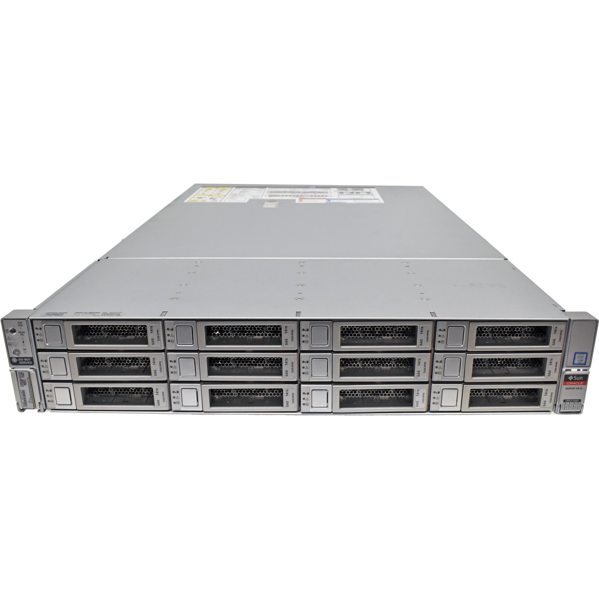 Sun Oracle X8-2L Rack Server 2x Gold 6140 128 GB RAM 12x LFF 3,5 ohne ...