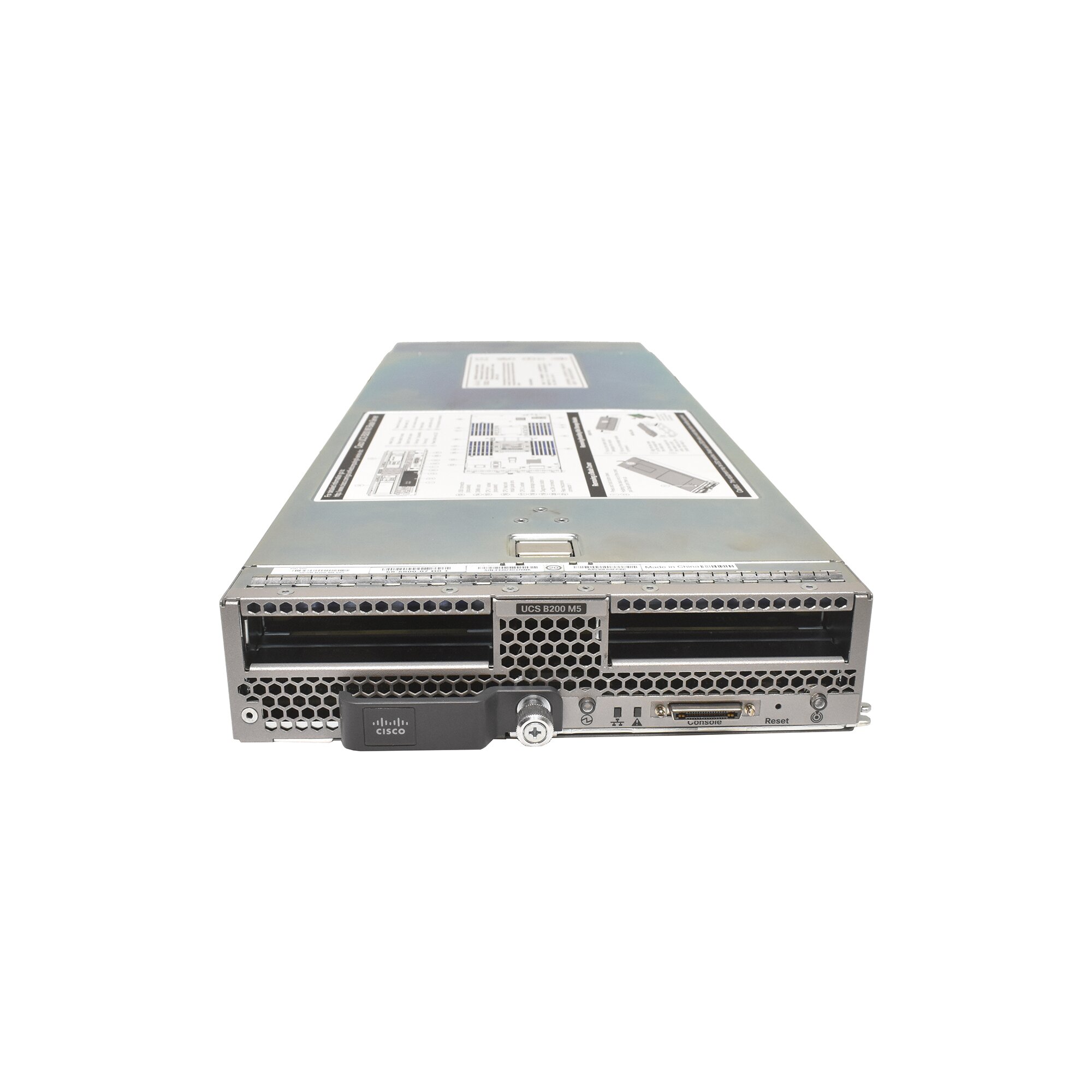 Cisco UCS B200 M5 Blade Server 2x Kühler ohne CPU RAM 1x UCSB-MLOM-PT ...