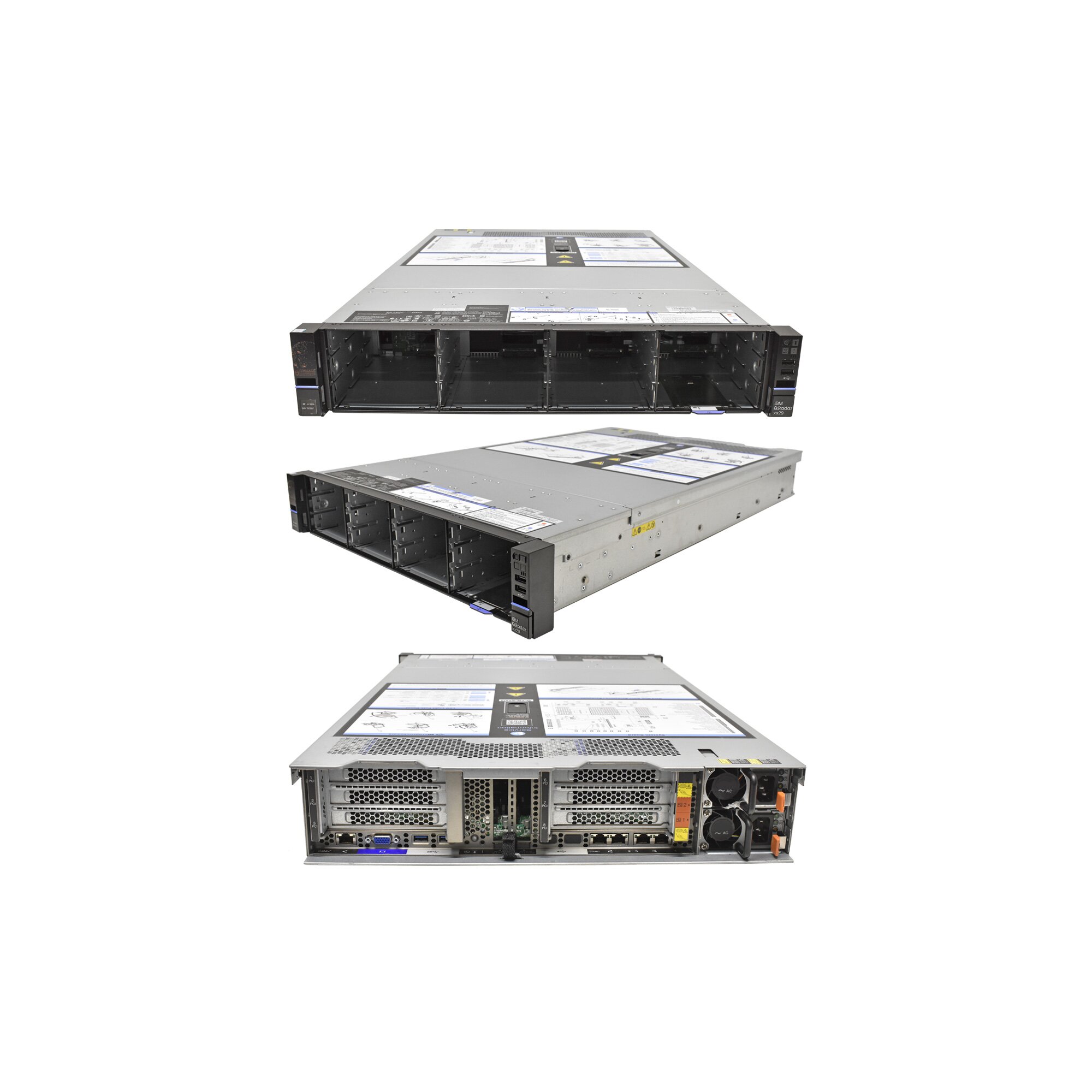 IBM QRadar xx29 Server ohne CPU 2x HS 0GB PC4 12x LFF M5210 4412Q2A