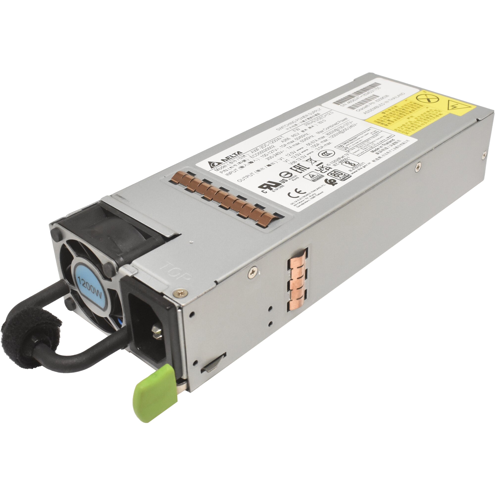 Sun Oracle Delta 1200W PSU / Netzeil AWF-2DC-1200W-T 8209538 für X7-2 ...