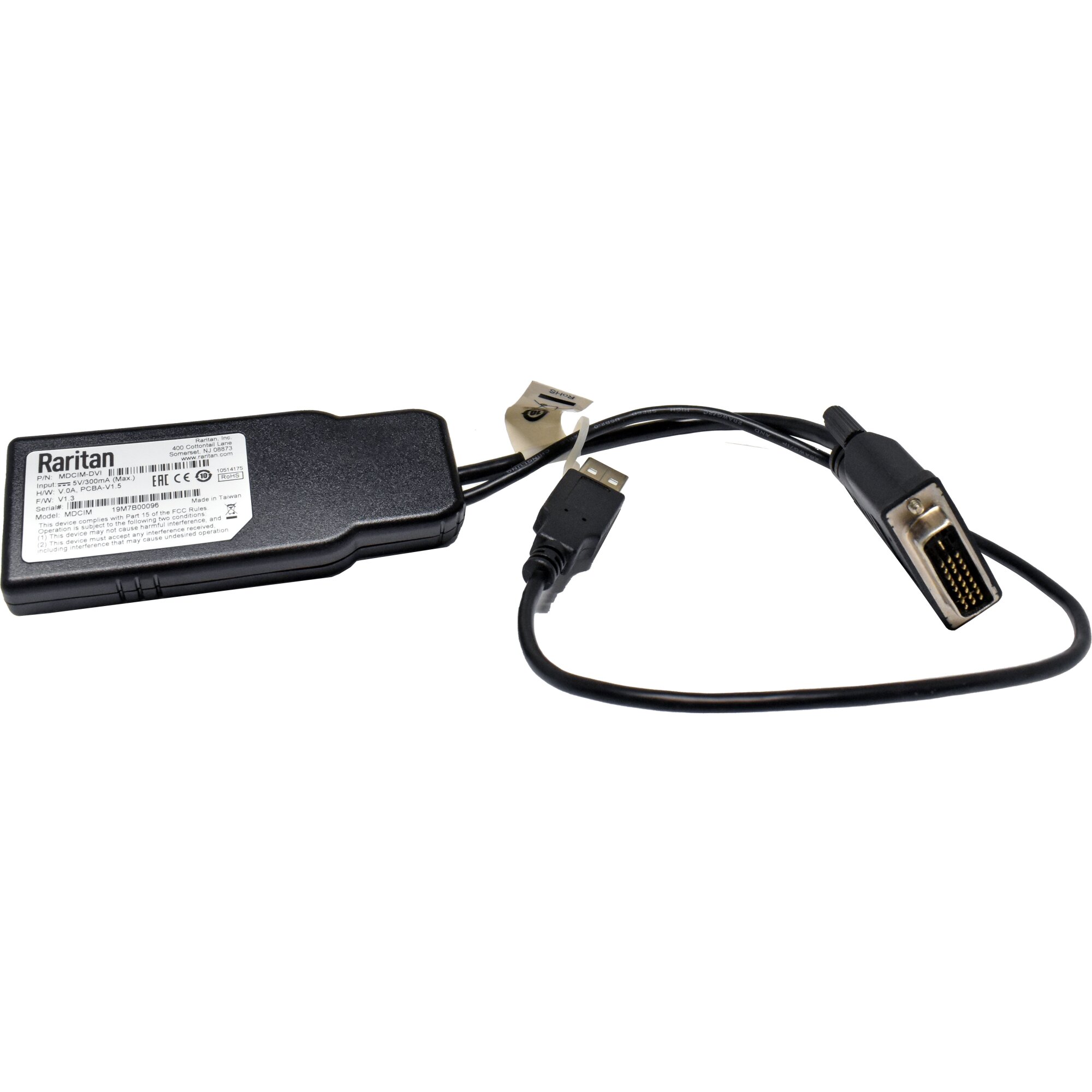 Raritan MDCIM-DVI RJ-45 to DVI & USB CIM for Raritan MasterConsole ...
