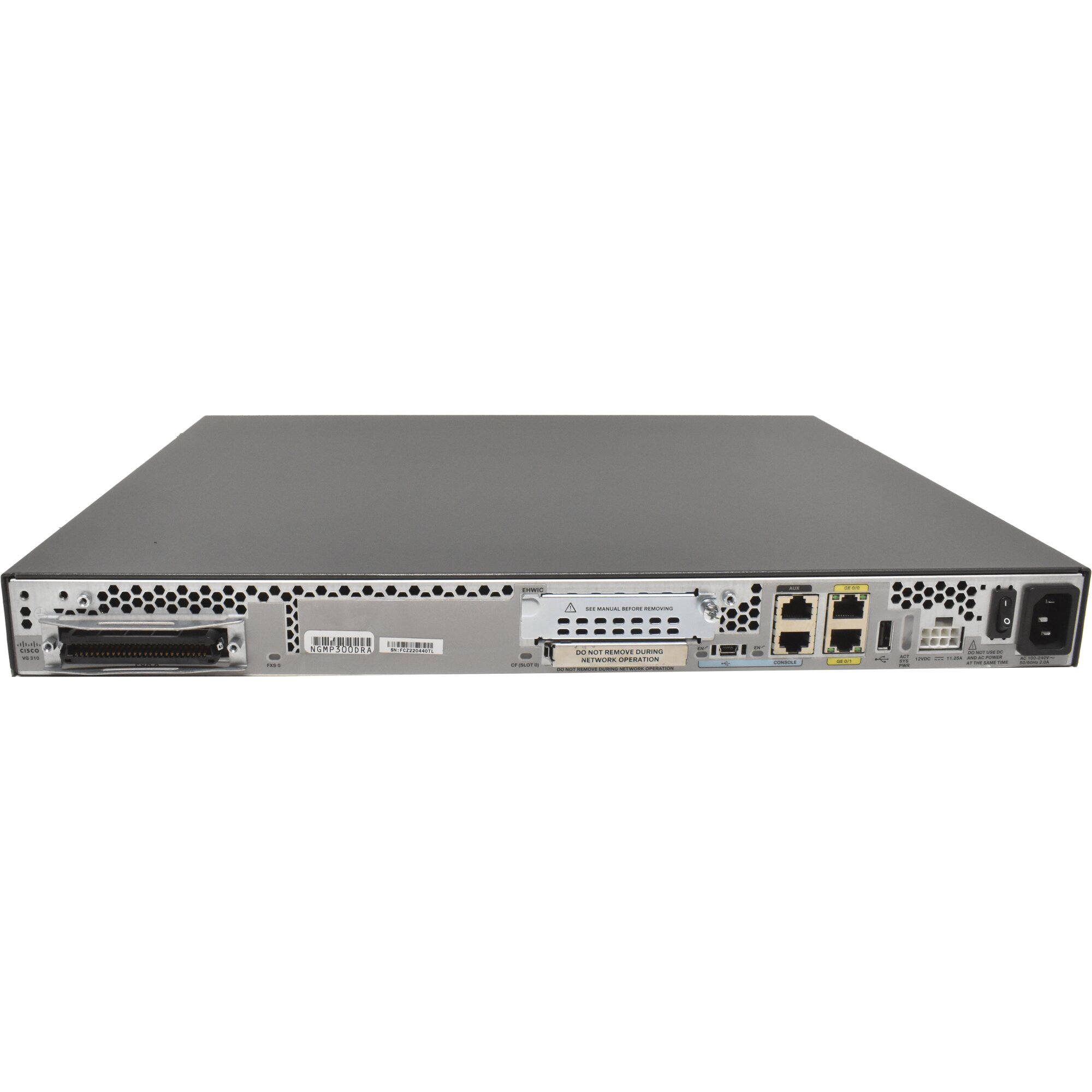 Cisco VG310 Analog Voice Gateway - VoIP Telephone Adapter - Piospartslap