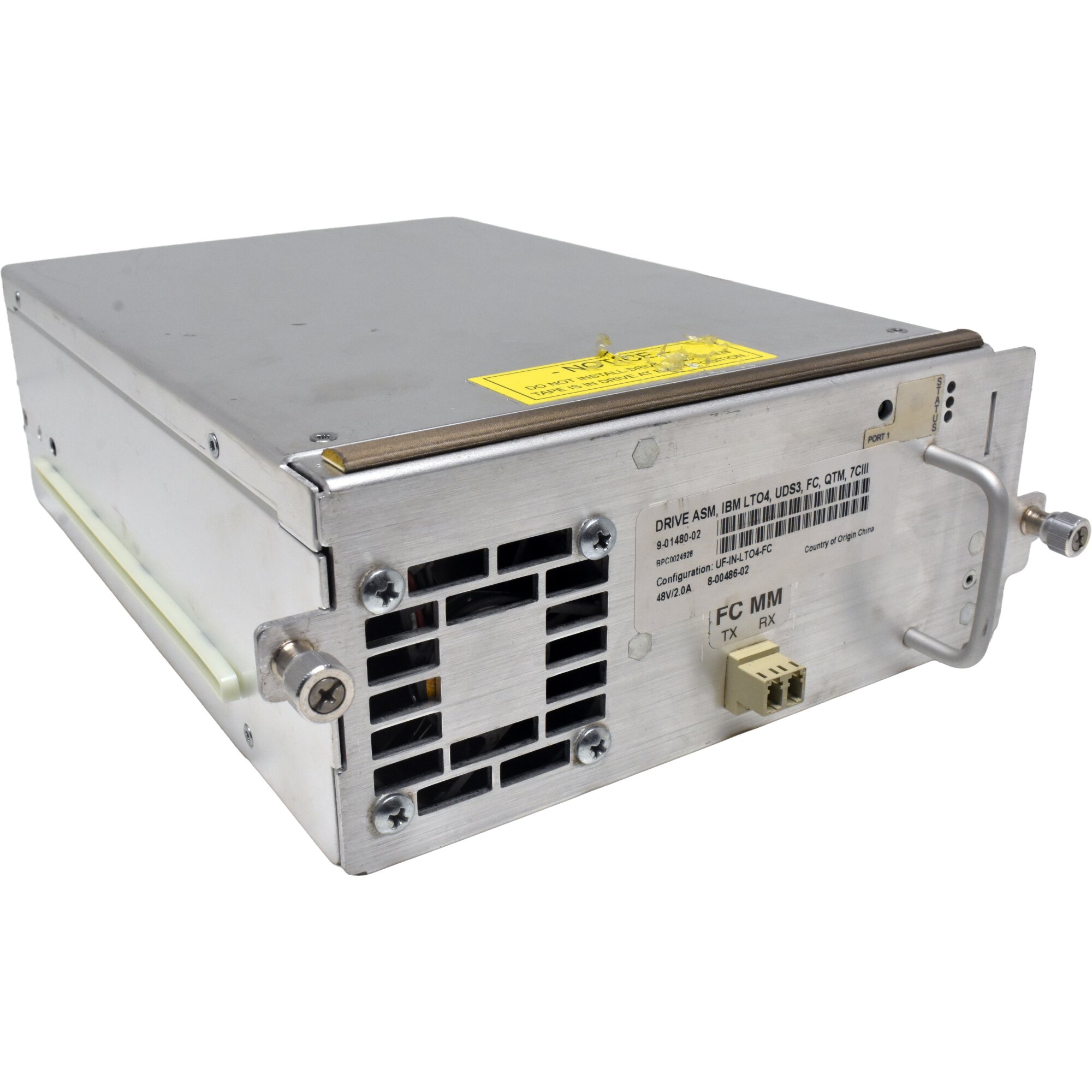 Quantum 9-01480-02 8-00486-02 DRV ASM IBM LTO-4 UDS3 FC 4G QTM 7CIII ...