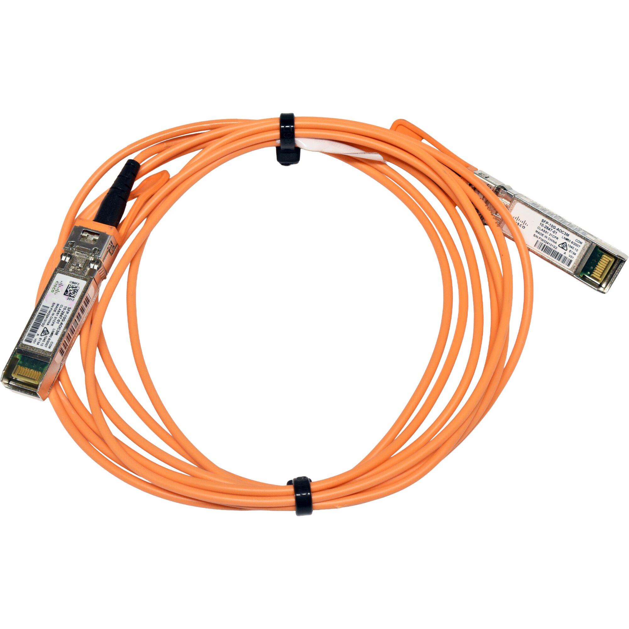 Cisco QSFP-H40G-AOC1M 10-2925-02 1m QSFP+ - QSFP+ Active Optical Cable ...