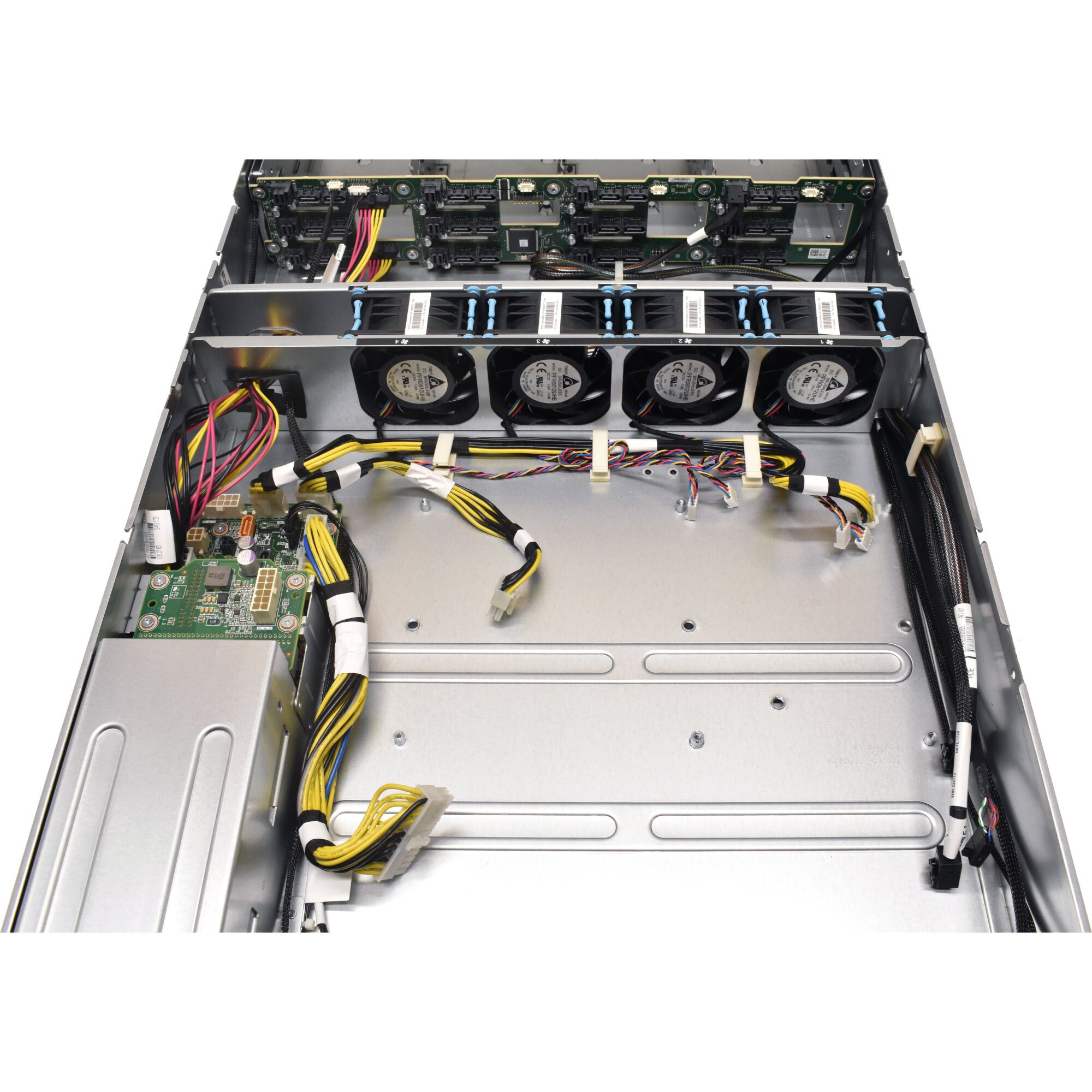 ATX 2HE Rack Server Chassis 12x 3,5 Zoll HDD Bay 4x Fan 2x PSU mit ...