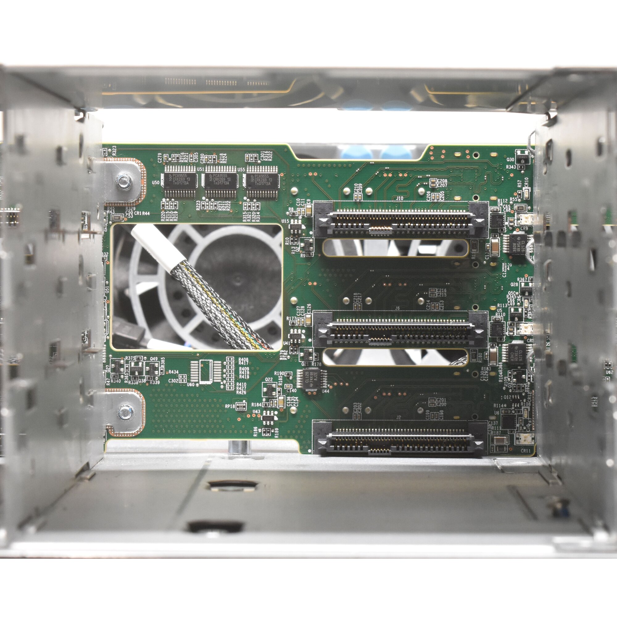 ATX 2HE Rack Server Chassis 12x 3,5 Zoll HDD Bay 4x Fan 2x PSU mit ...