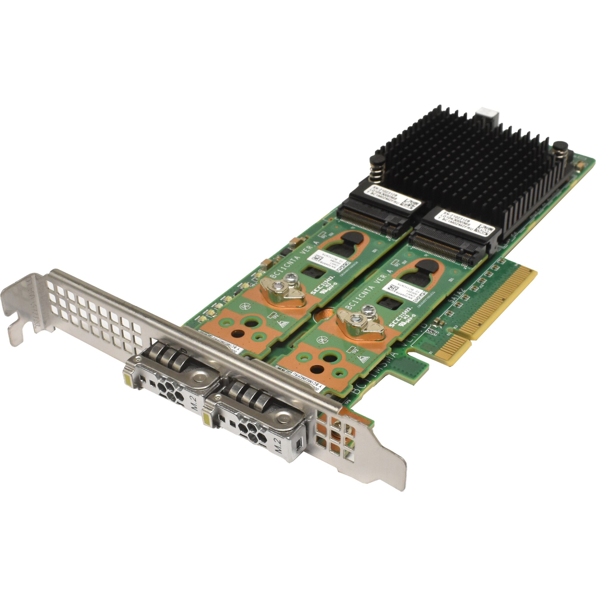 Huawei BC11MSMA SAS/SATA RAID Controller 2x M.2 Caddy 2x Lite-On M.2 ...