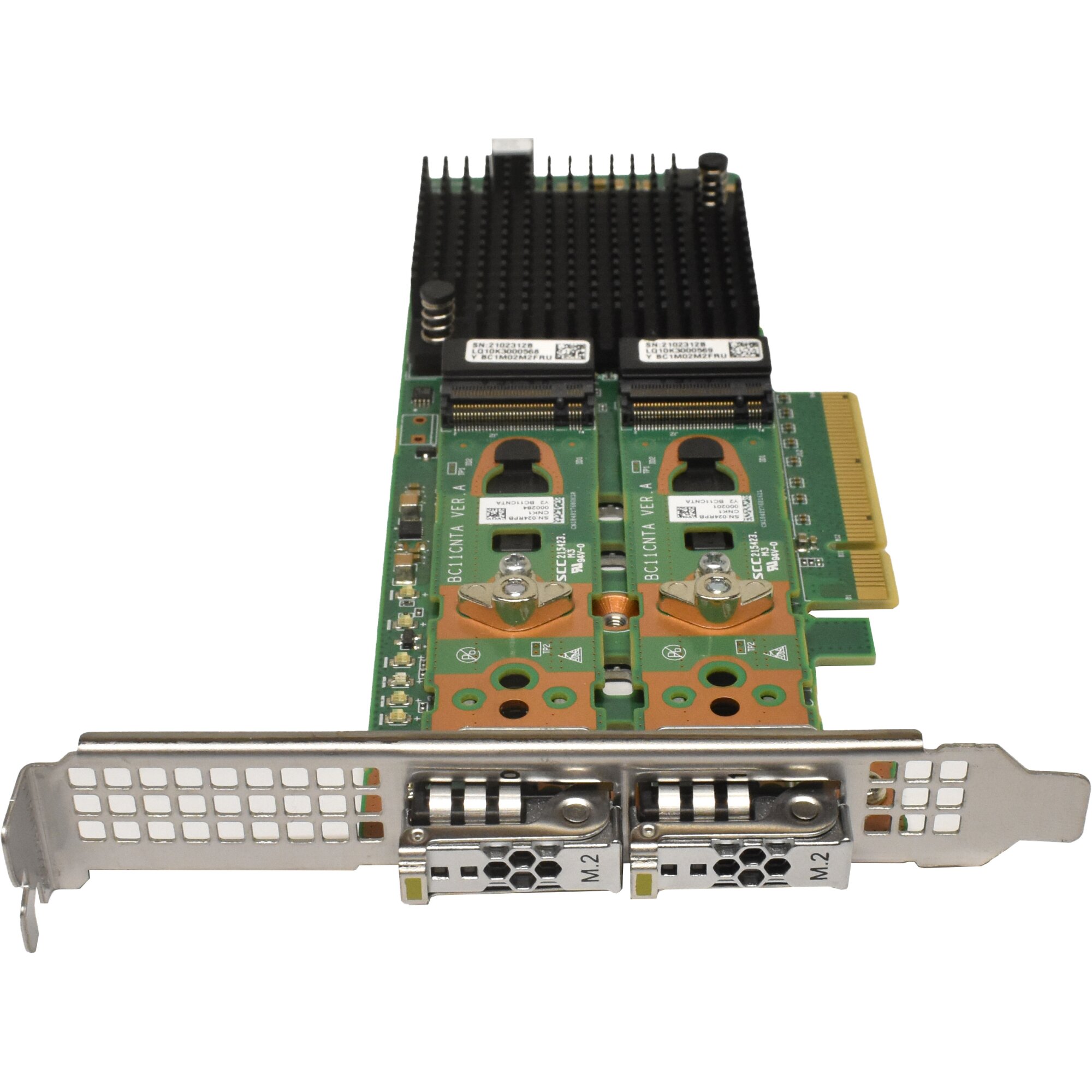 Huawei BC11MSMA SAS/SATA RAID Controller 2x M.2 Caddy 2x Lite-On M.2 ...