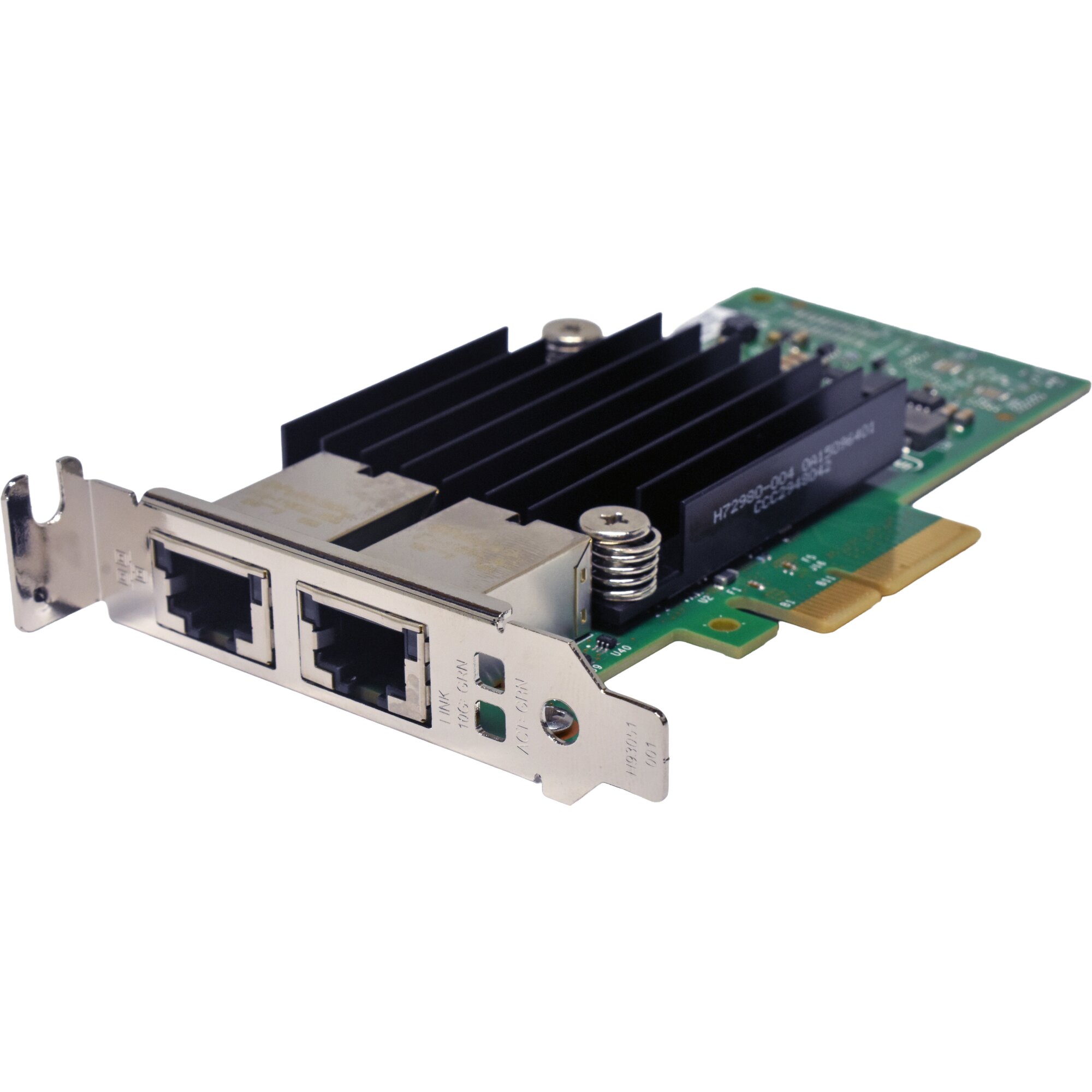 Dell Intel X550-T2 0C4D5P Dual-Port Converged Network Adapter 10G RJ-45 PCIe x4 - Piospartslap