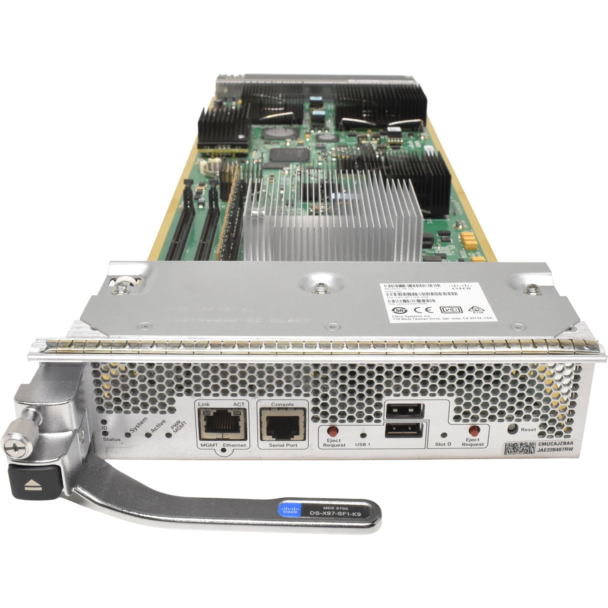 Cisco DS-X97-SF1-K9 8GB DDR3 RAM Control Processor Module für MDS9700 ...