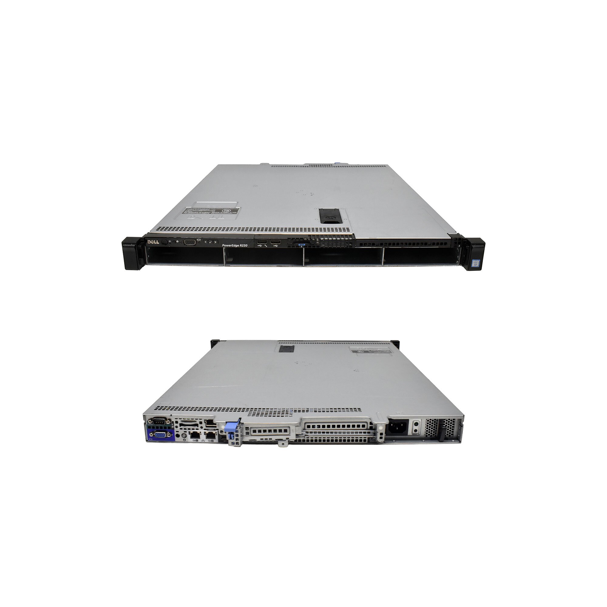 Dell PowerEdge R230 Server E3-1270 v6 3.80 GHz 16GB PC4 Perc H730 ...
