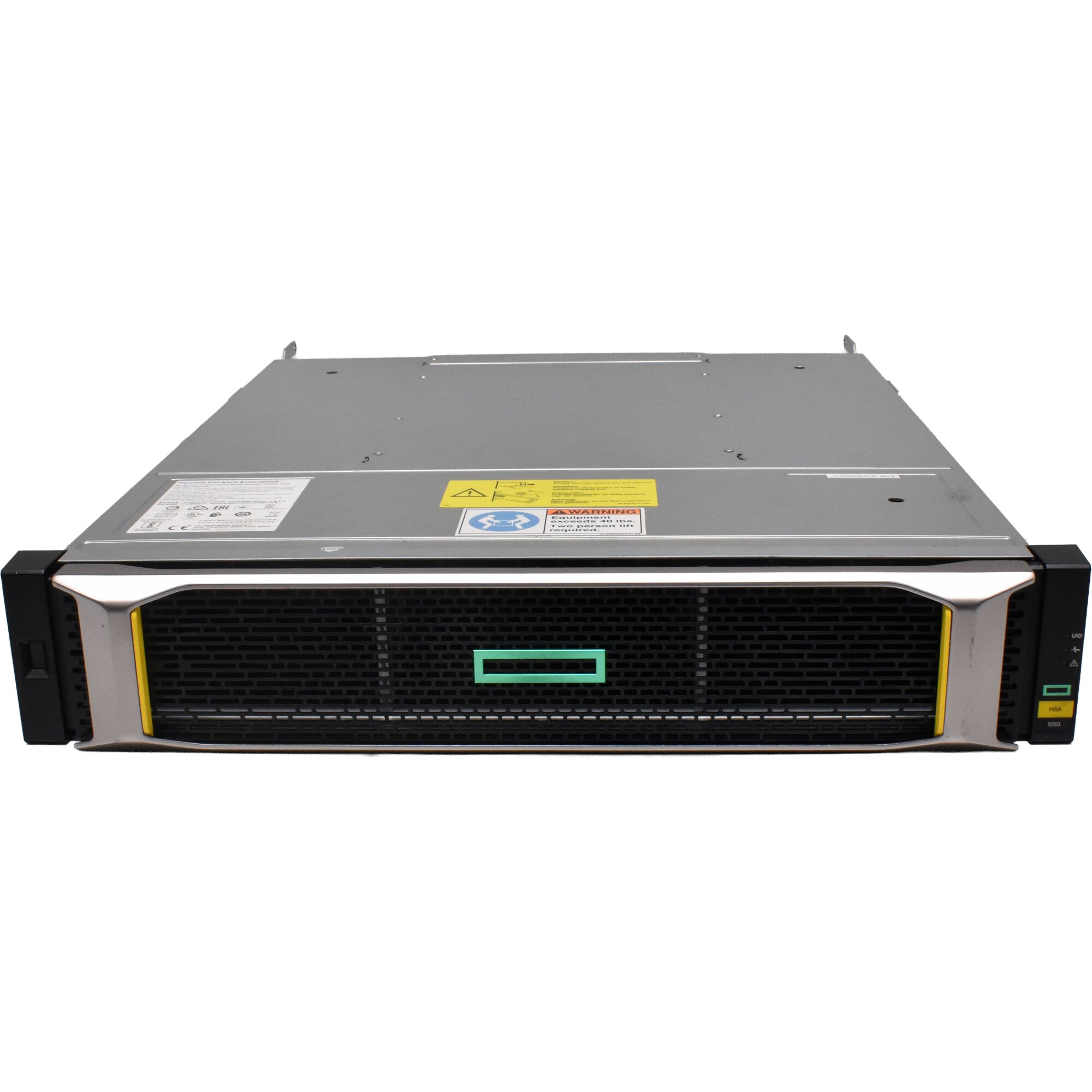 HP MSA 1050 SAN Storage Q2R21A 2x 12G Controller 880096-001 24x SFF 2.5 noHDD - Piospartslap