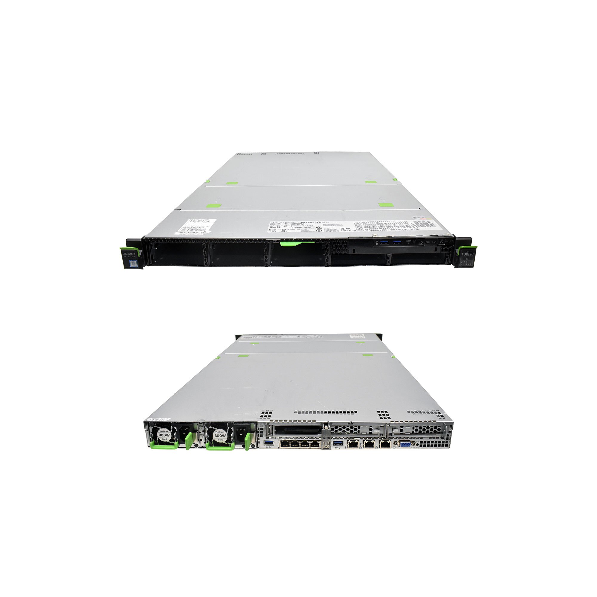 Fujitsu A3C40197123 Primergy RX2530 M4 Server ohne CPU ohne RAM 1xHS 4x ...