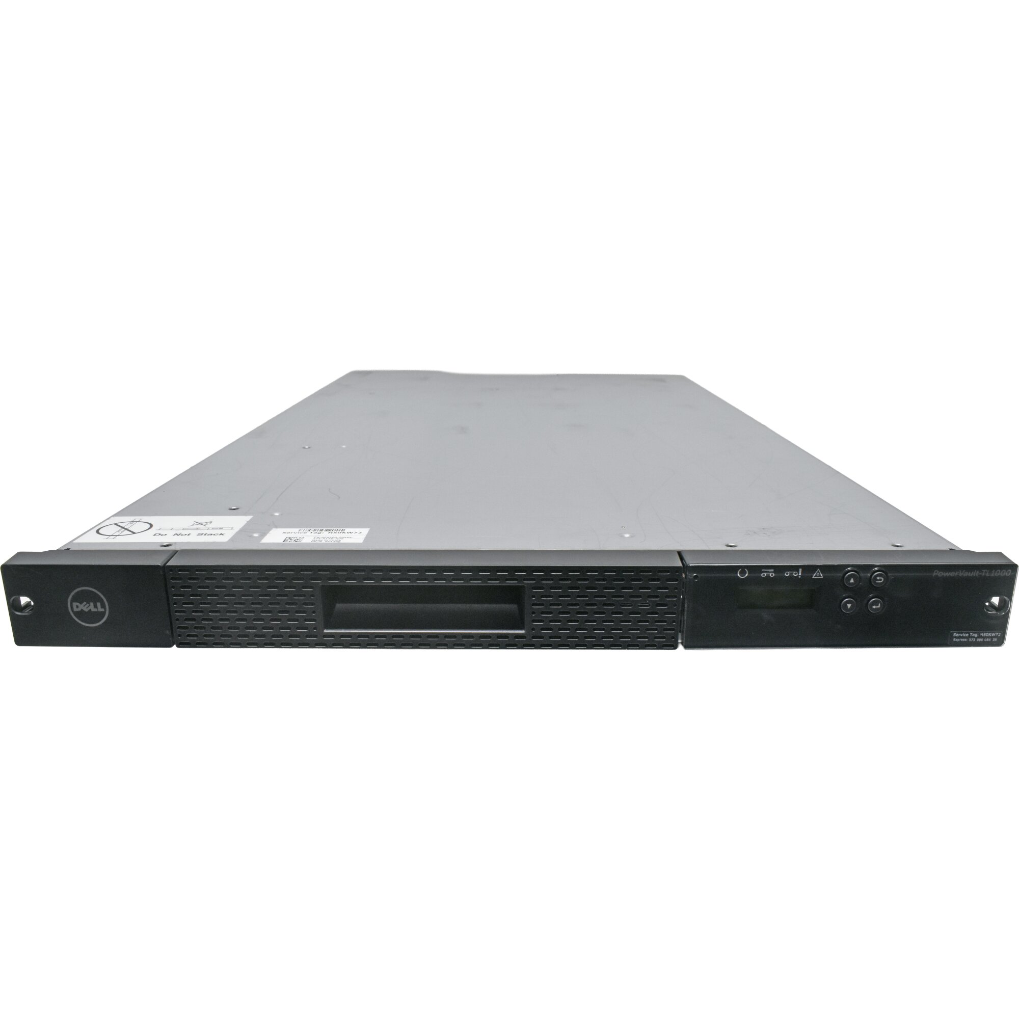 Dell PowerVault TL1000 0F42P0 LTO-7 SAS Tape Autoloader 9 Slots +Rack ...