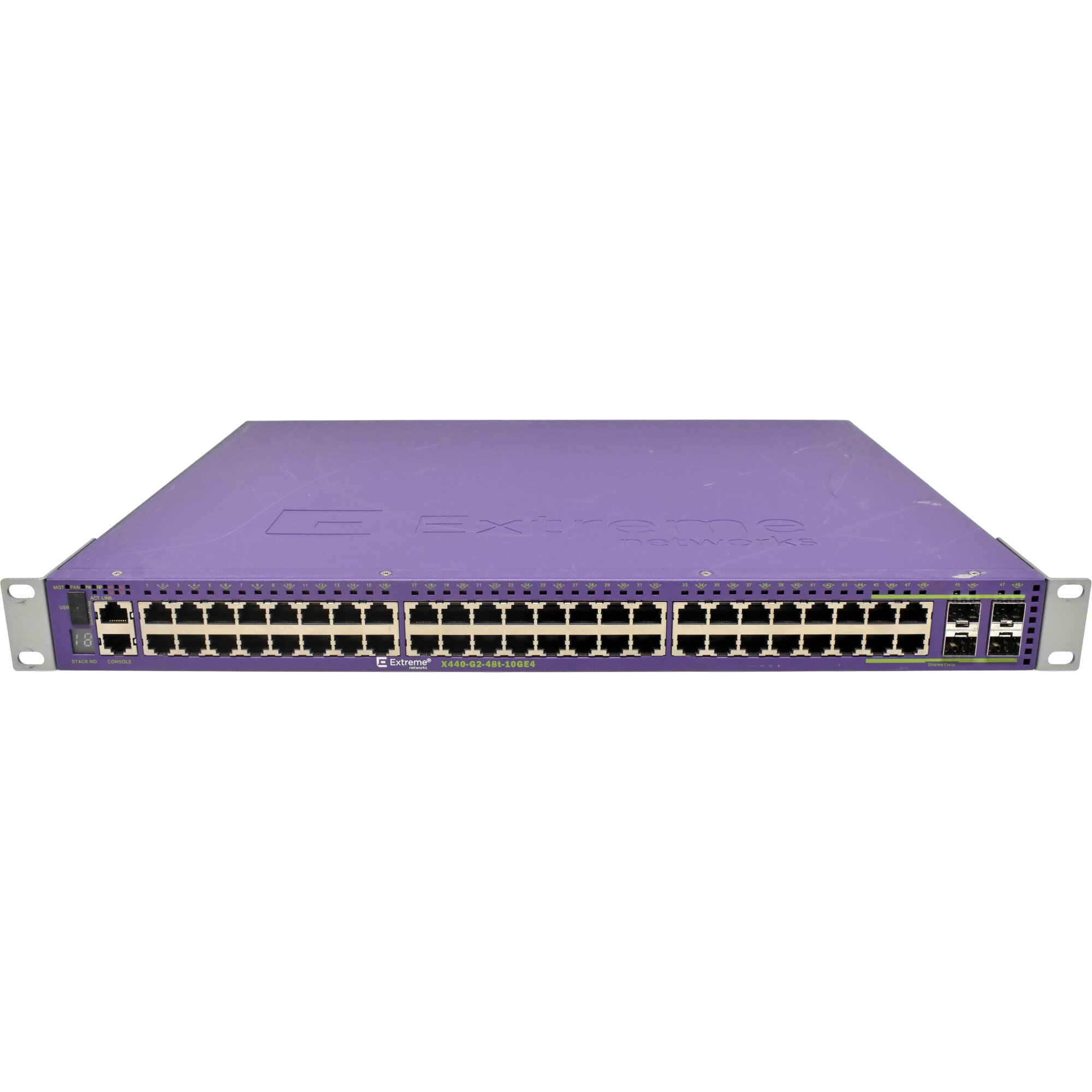 Extreme Summit X440-G2-48t-10GE4 16534 48-Port RJ-45 GE Switch 4x SFP ...