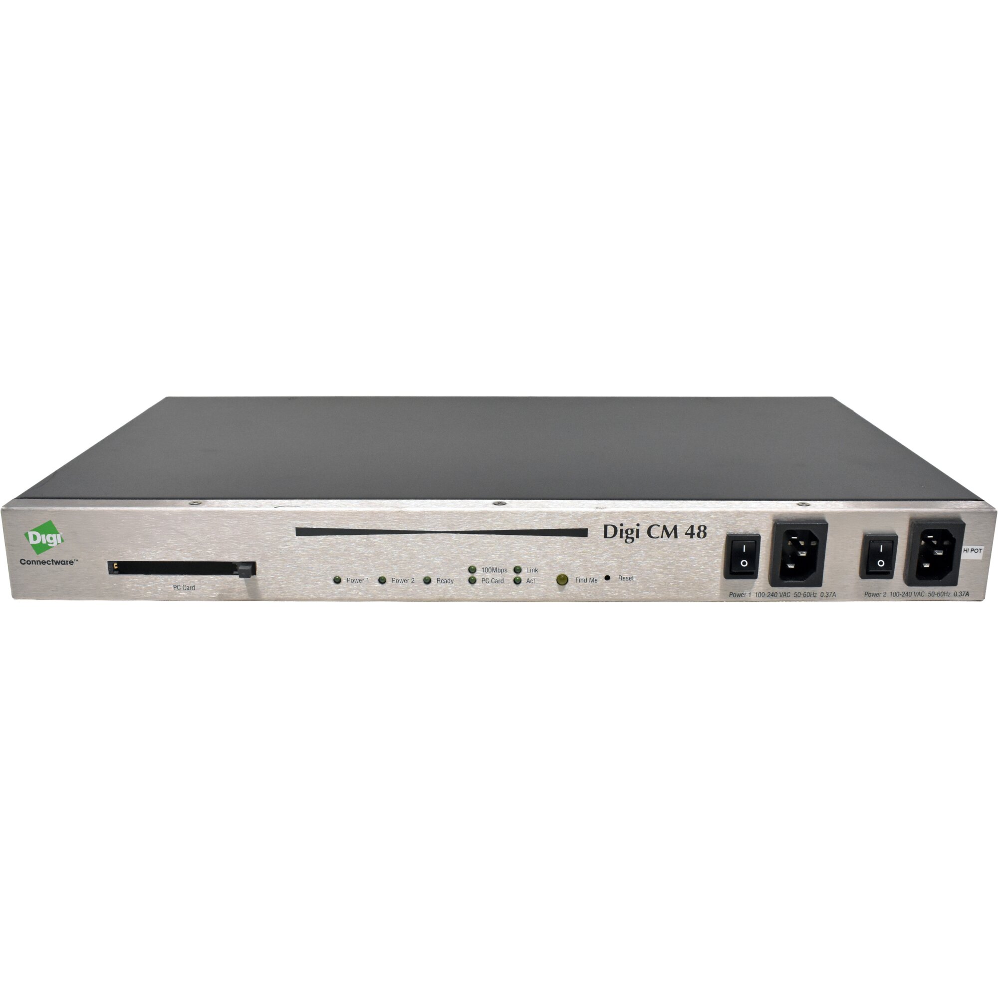 Digi CM 48 Dual Power 50001856-01 50000687-02 48-Port Console Server