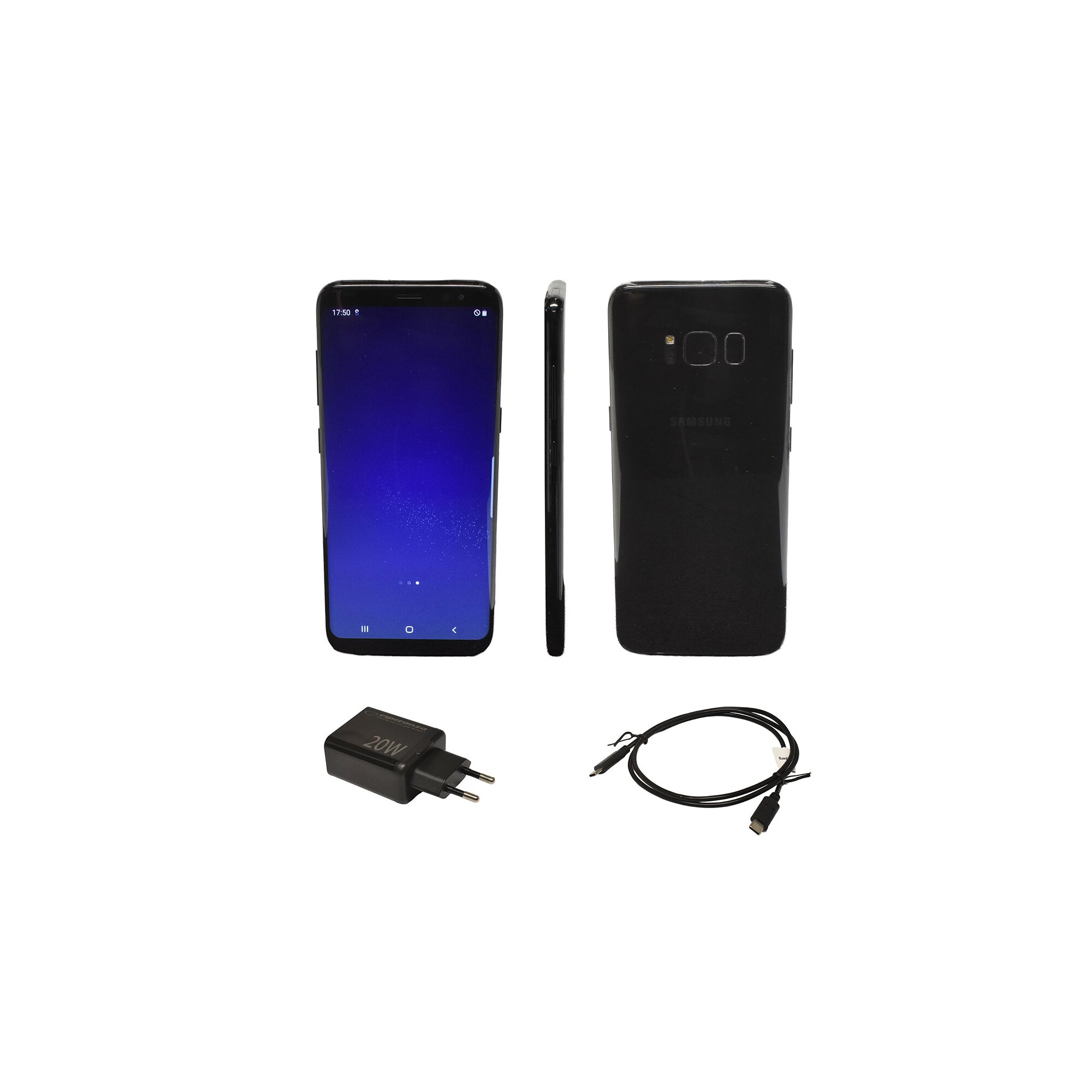 SAMSUNG GALAXY S8 5.8" Smartphone black SM-G950F 4GB RAM 64GB ROM no ...