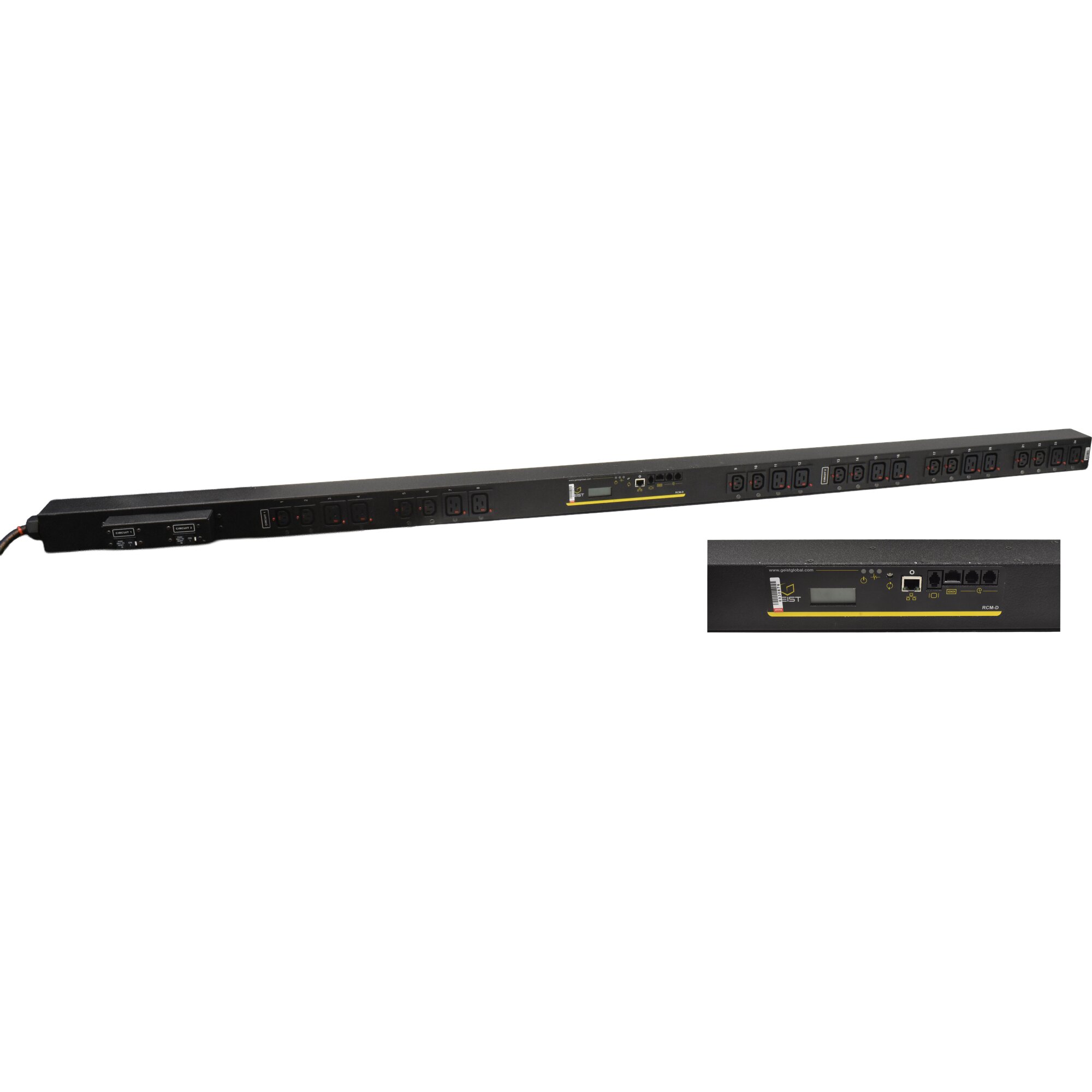 Vertiv Geist MG3102Q GRCMW246-103PBBPS6-0D 12xC13 12xC19 32A PDU +Power ...