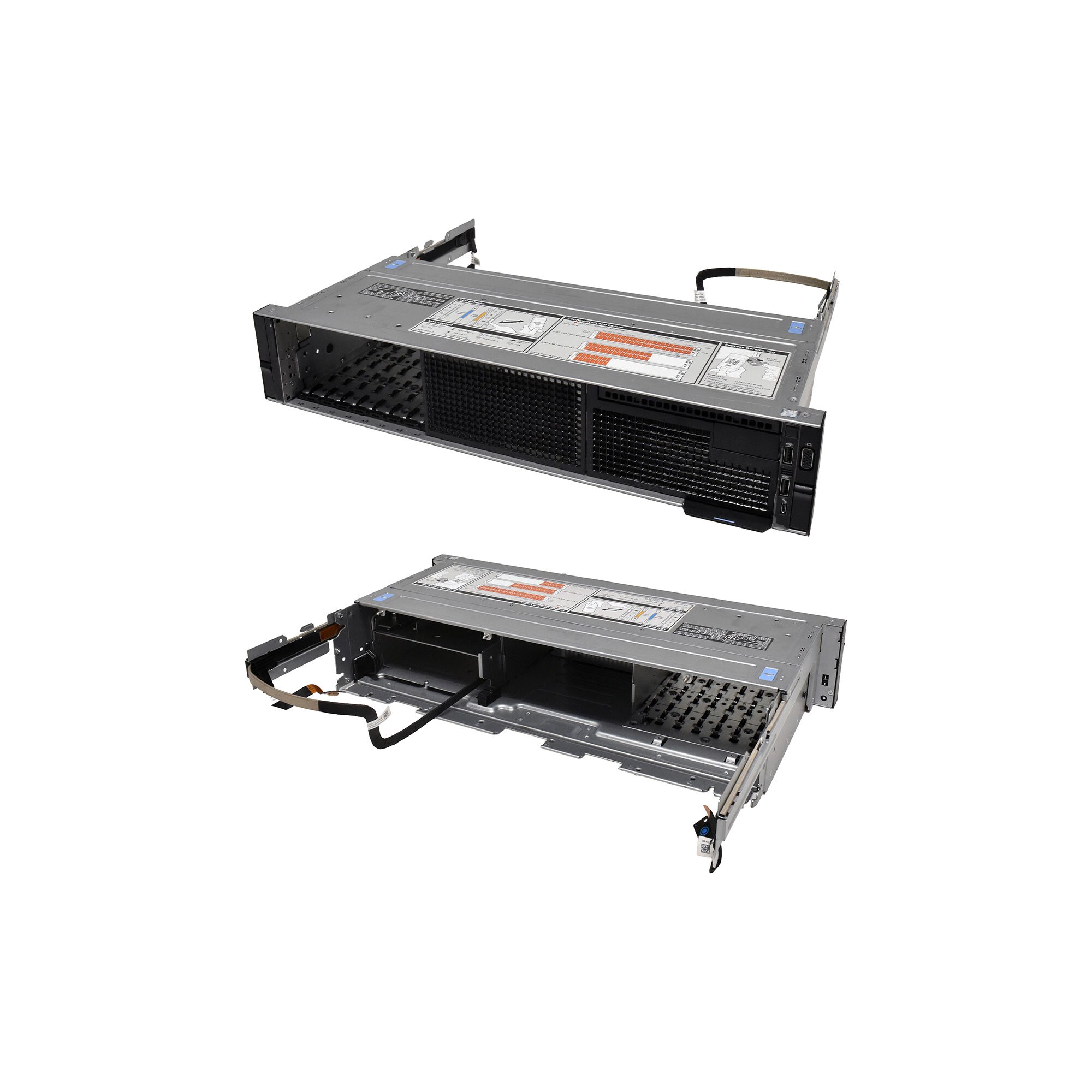 Dell PowerEdge R740xd Front Panel Cage Chassis 8x 2,5 SFF VGA 2x USB ...
