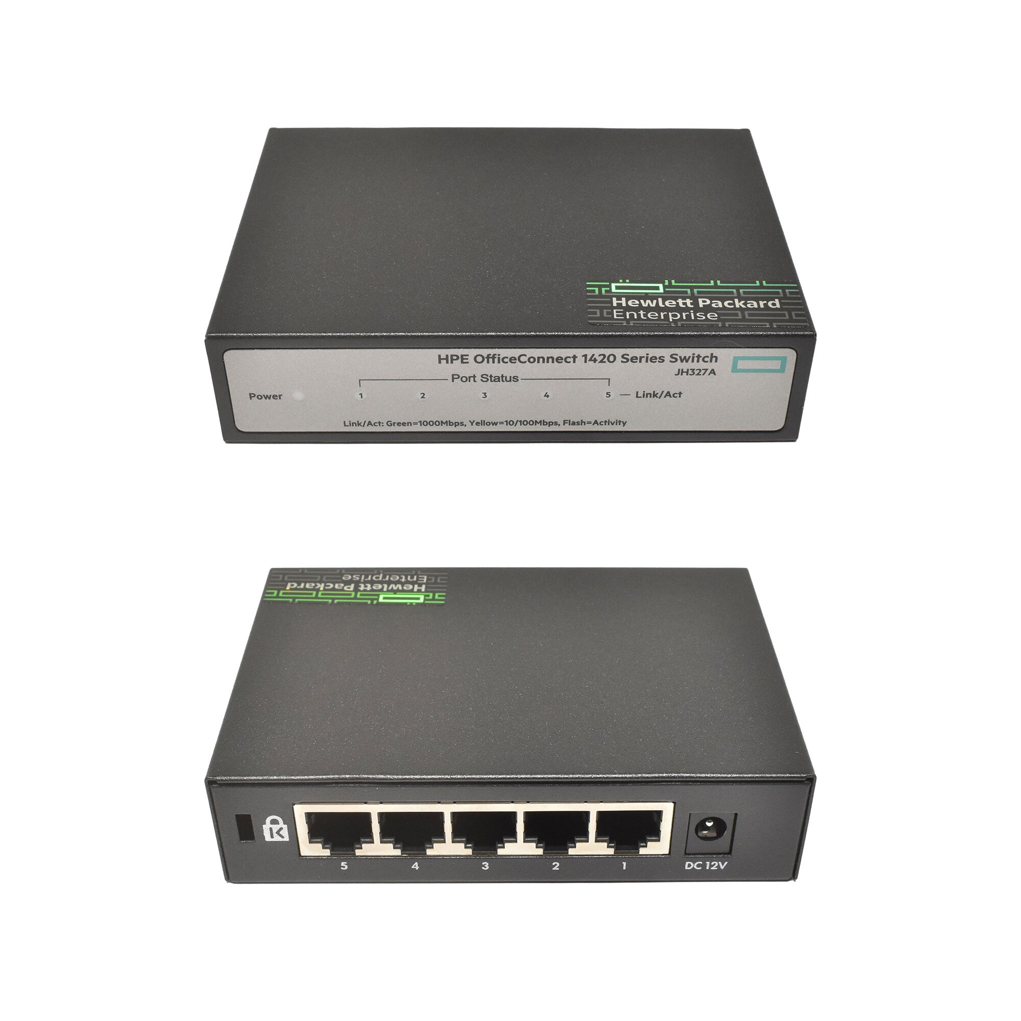 HP OfficeConnect 1420 Series 5G JH327A 5-Port RJ-45 GE Switch no PSU ...