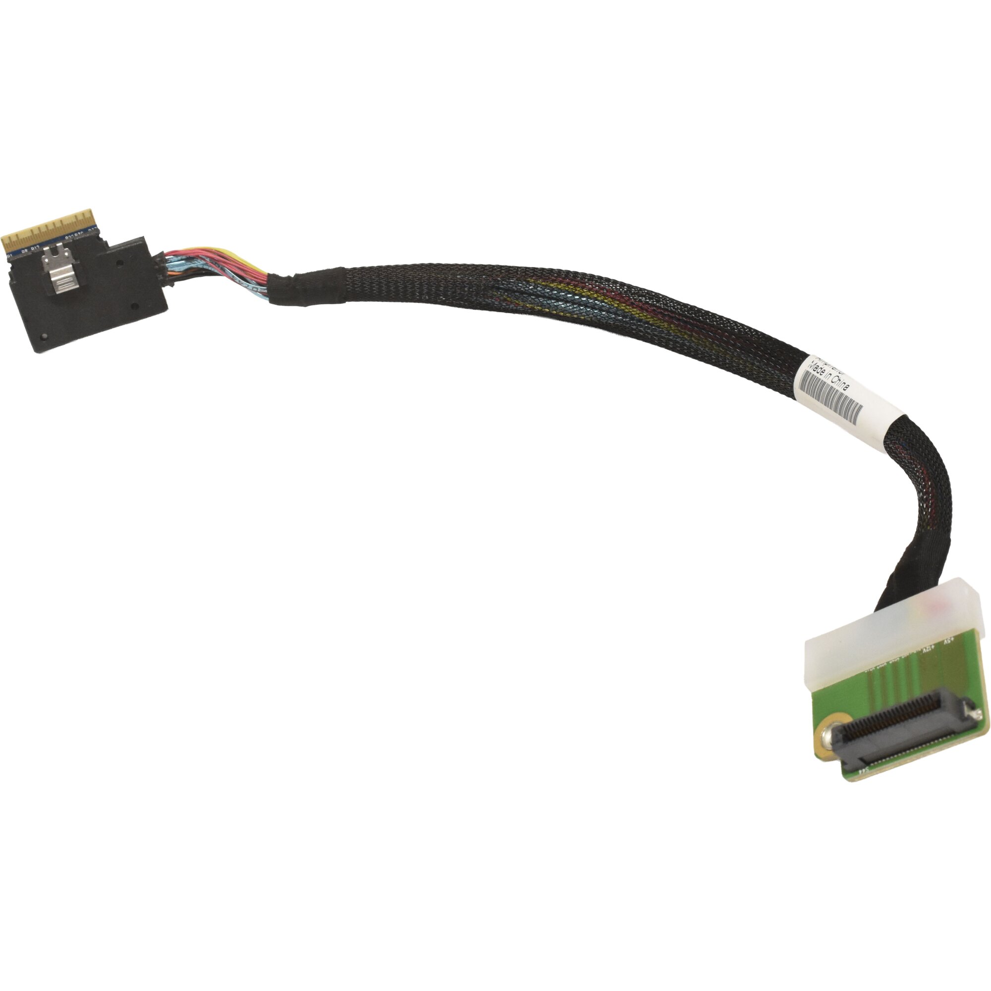 HP 865309-001 SATA Kabel 25cm 1x NVMe winkel to 1x 22-pin Buchse für ...
