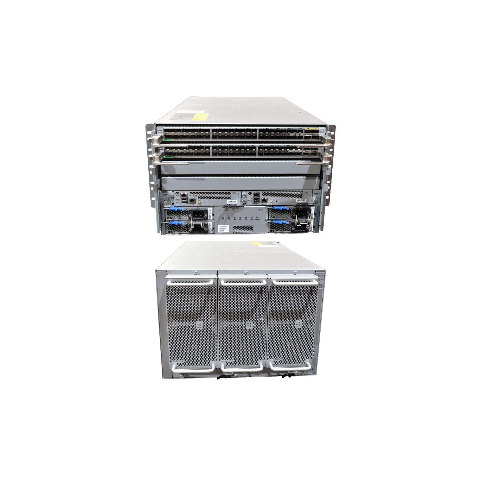 Cisco Nexus 9504 N9K-C9504 +2x Module N9K-X9464PX 2x Module N9K-SC-A+ ...