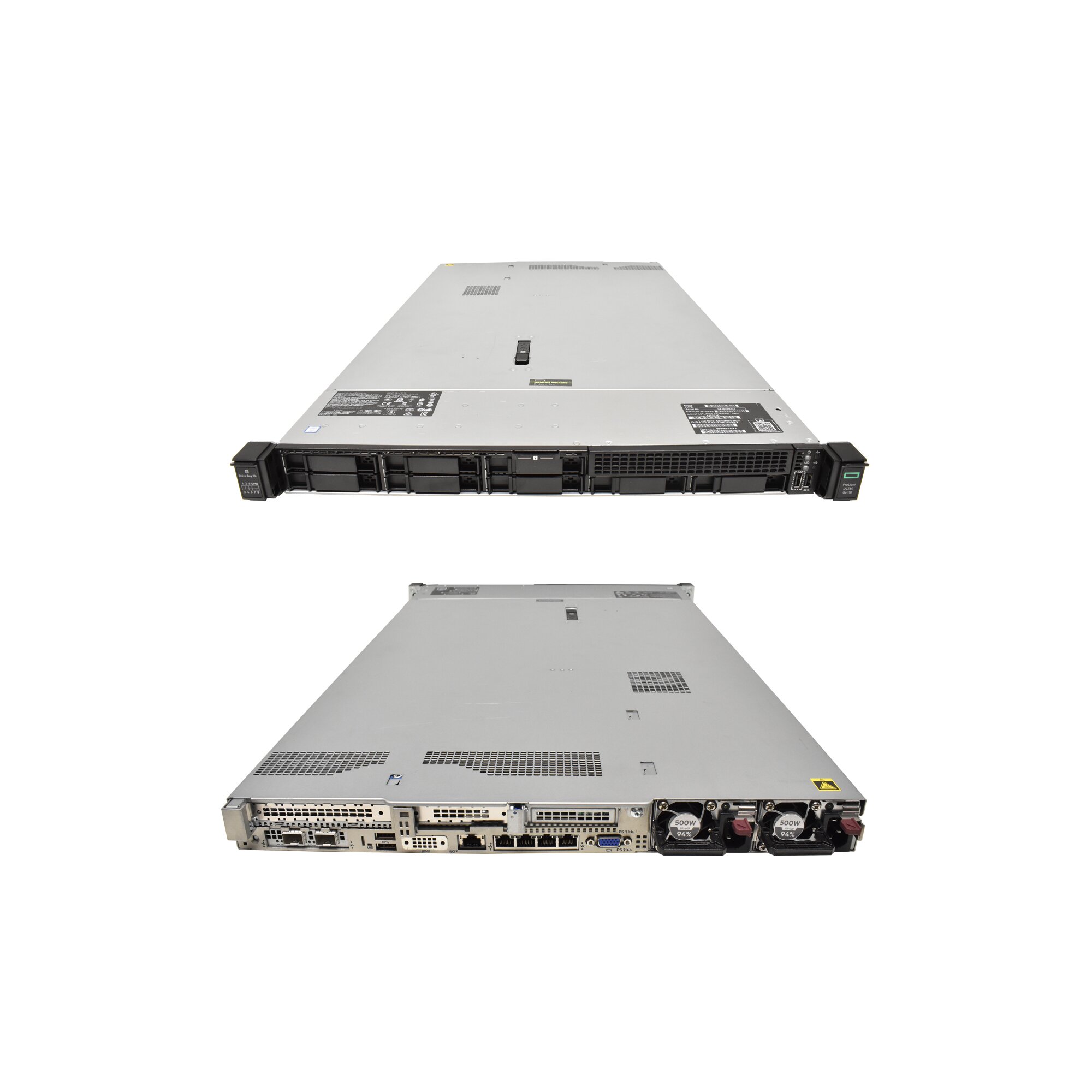 HP ProLiant DL360 G10 2xGold 6140 128GB RAM E408i 562FLR-SFP+ 8x SFF ...