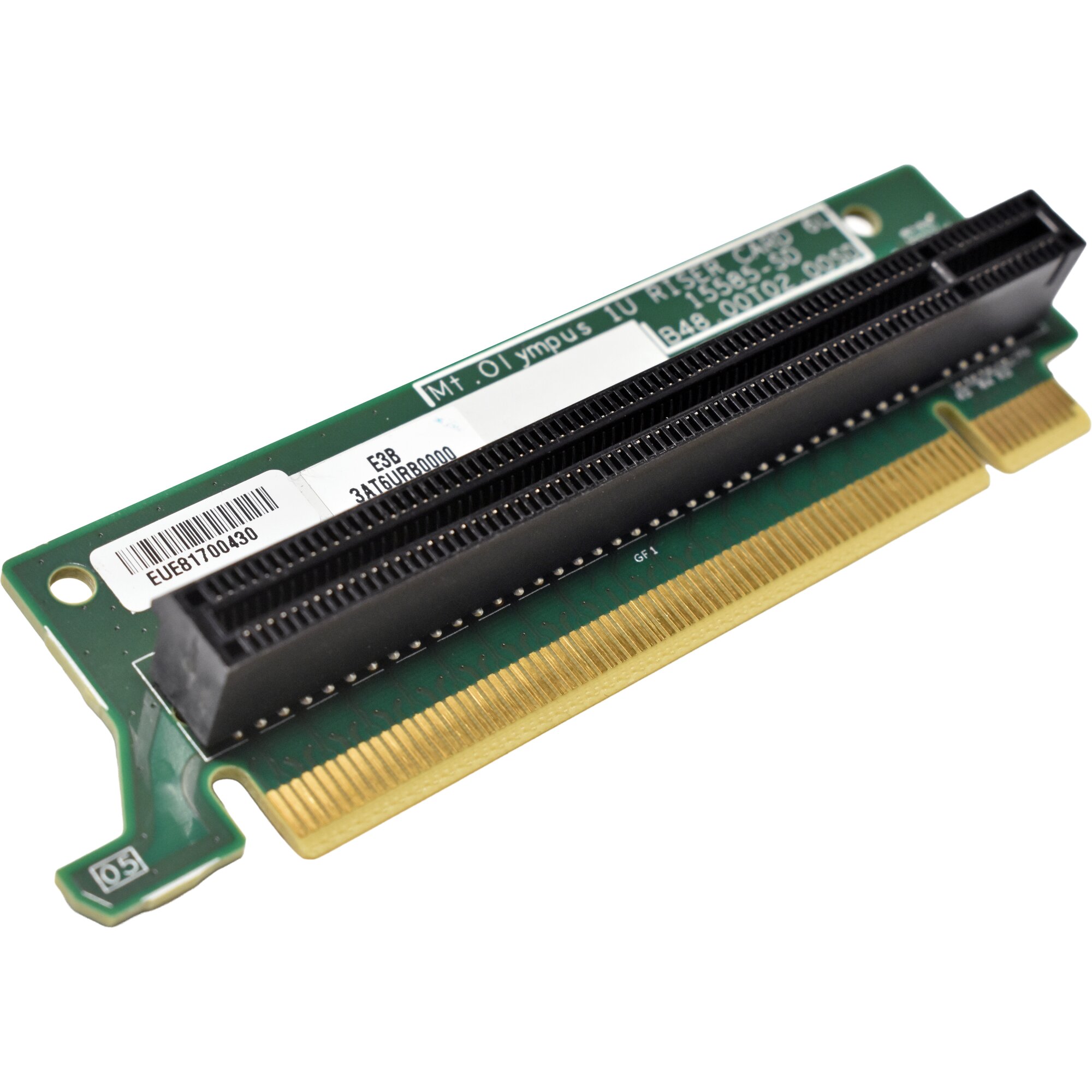 Microsoft 1U Riser Card PCIe x16 for Microsoft Project Olympus Server ...